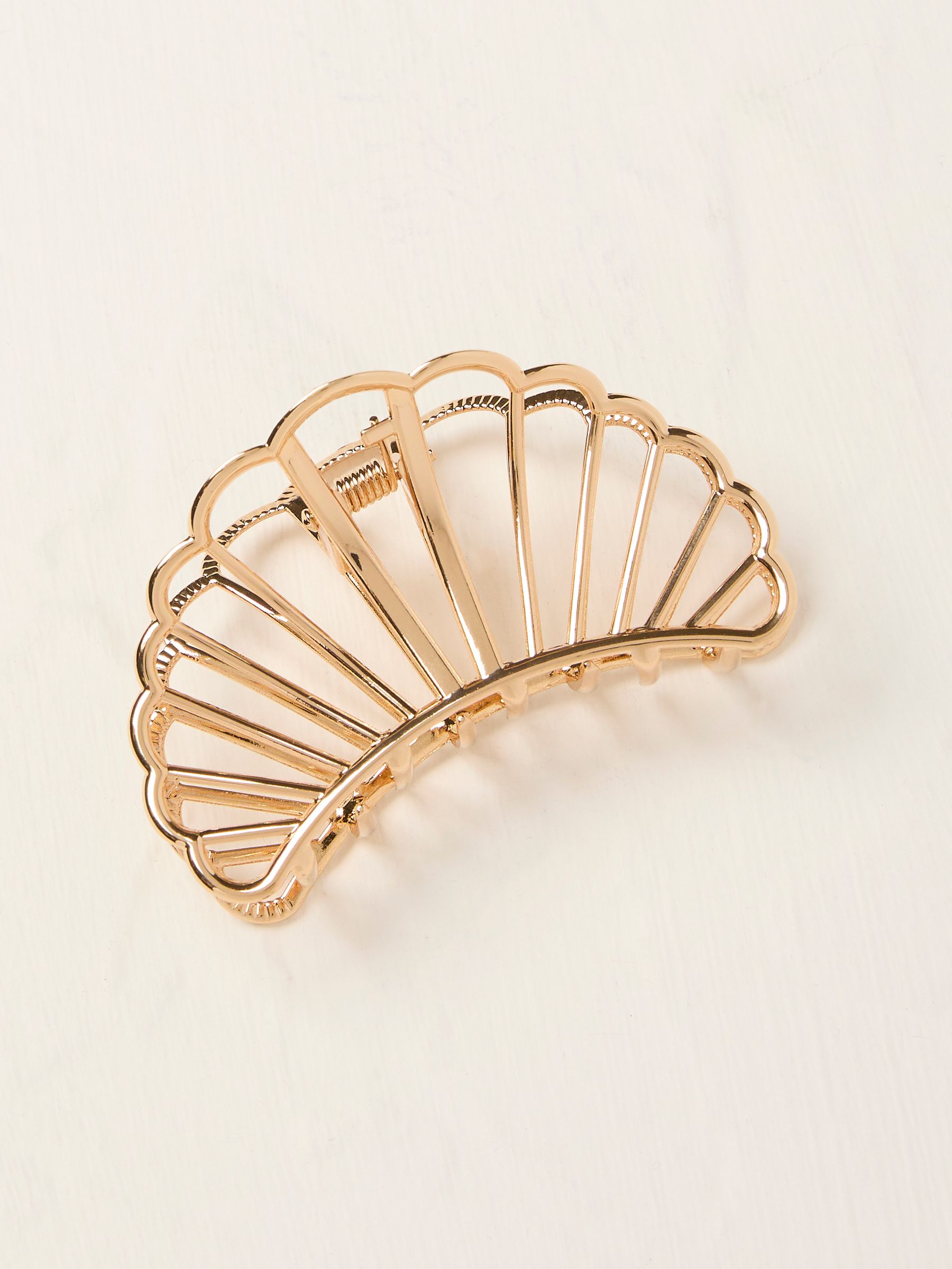 Buy FatFace Gold Tone Shell Claw Clip from the Next UK online shop