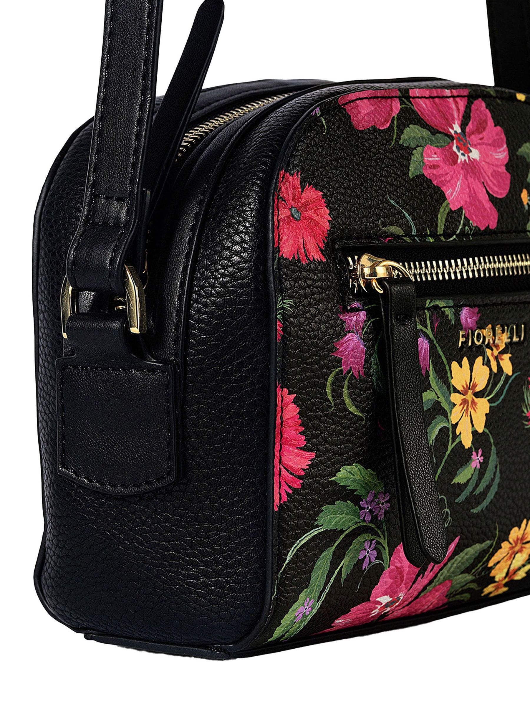 Buy Fiorelli Anouk Cross-Body Print Black Bag from the Next UK online shop