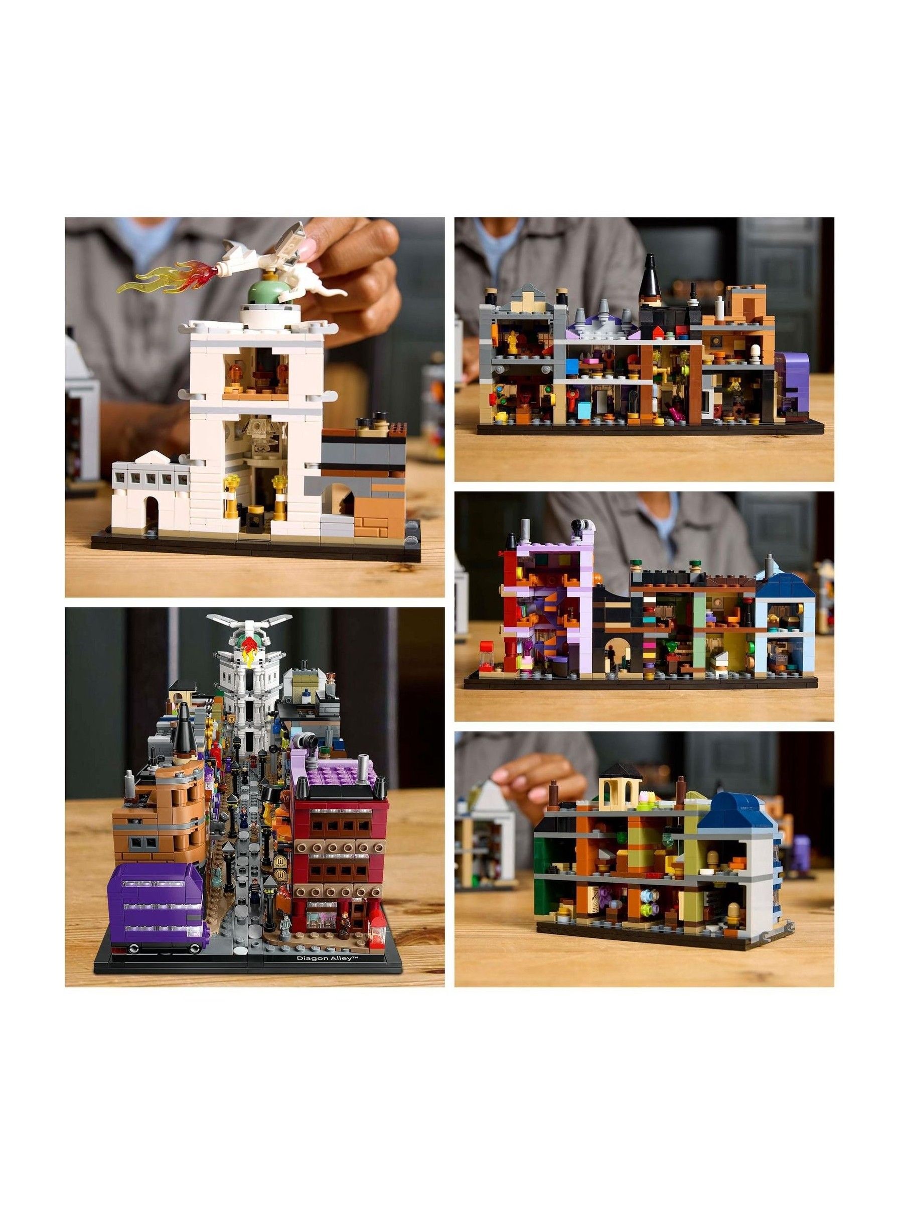 Buy LEGO Harry Potter Diagon Alley Wizarding Shop 76444 from the Next ...