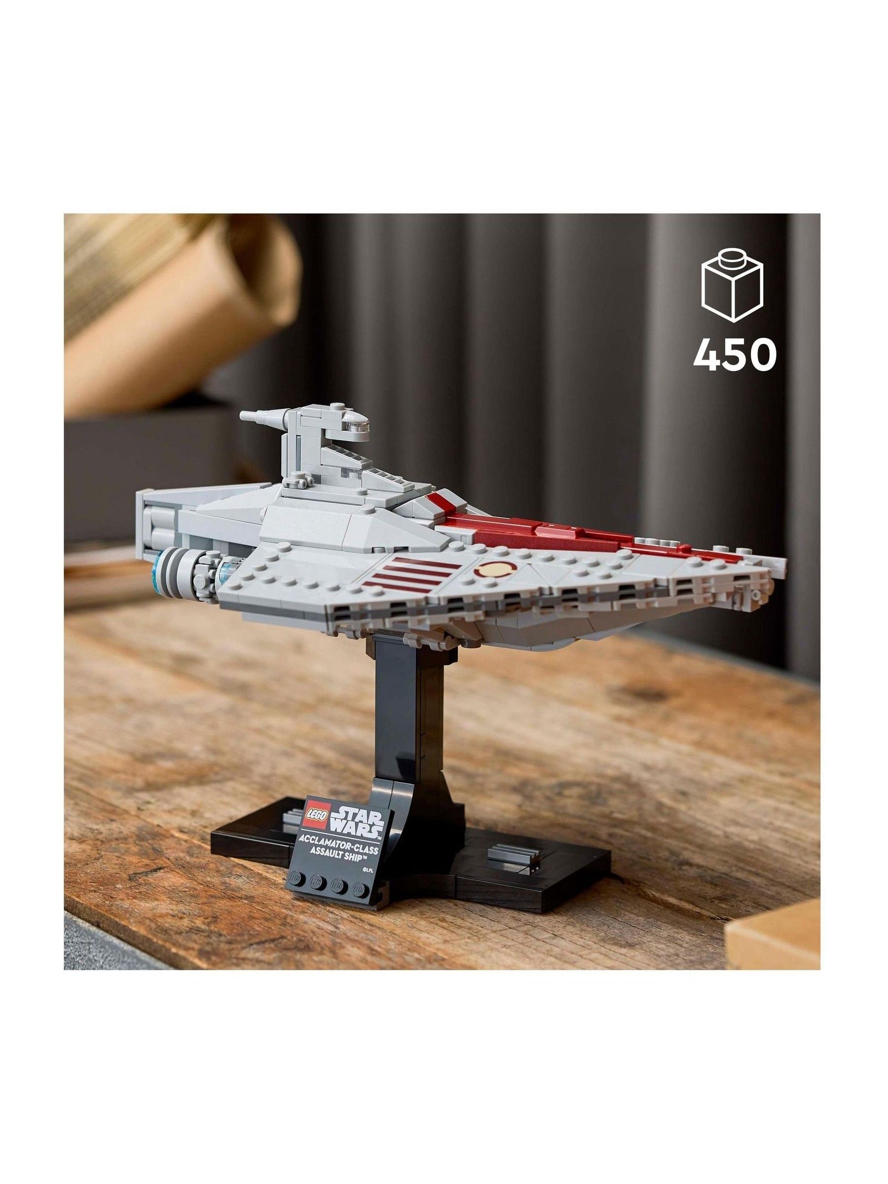 Buy Lego Star Wars Acclamator Class Assault Ship 75404 from Next ...