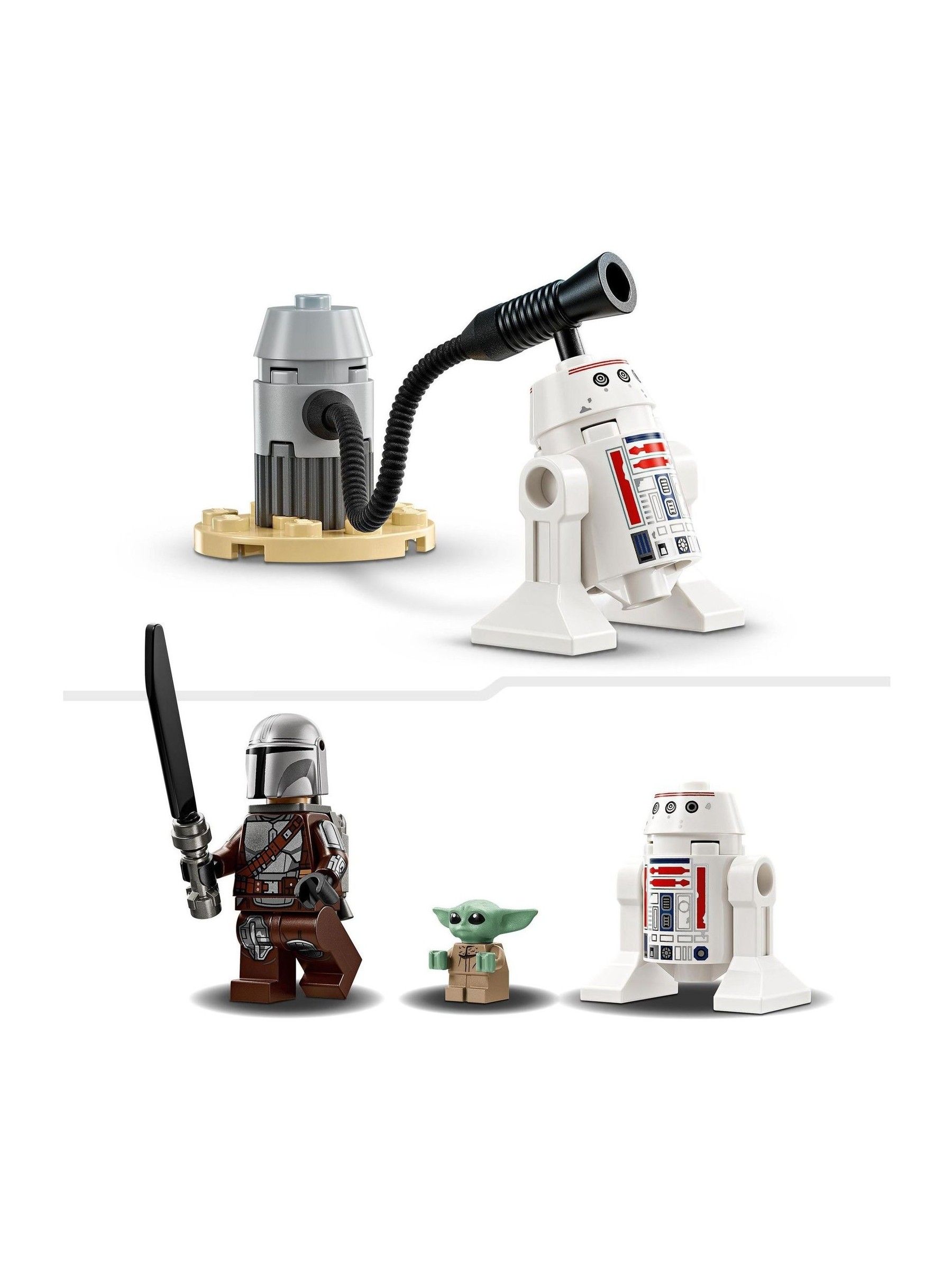 Buy Lego Star Wars Mando and Grogus N1 Starfighter 75410 from the Next ...