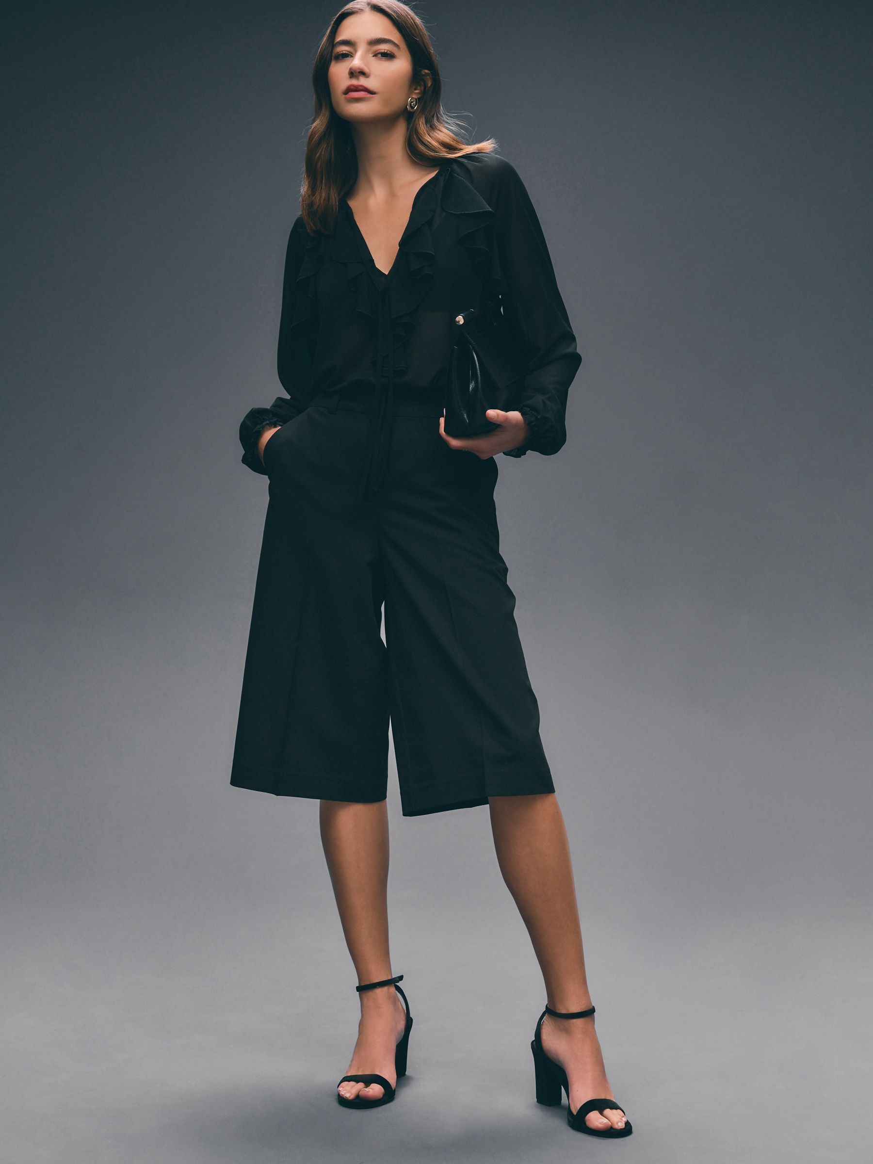 Buy Black Tailored Long Shorts from the Next UK online shop