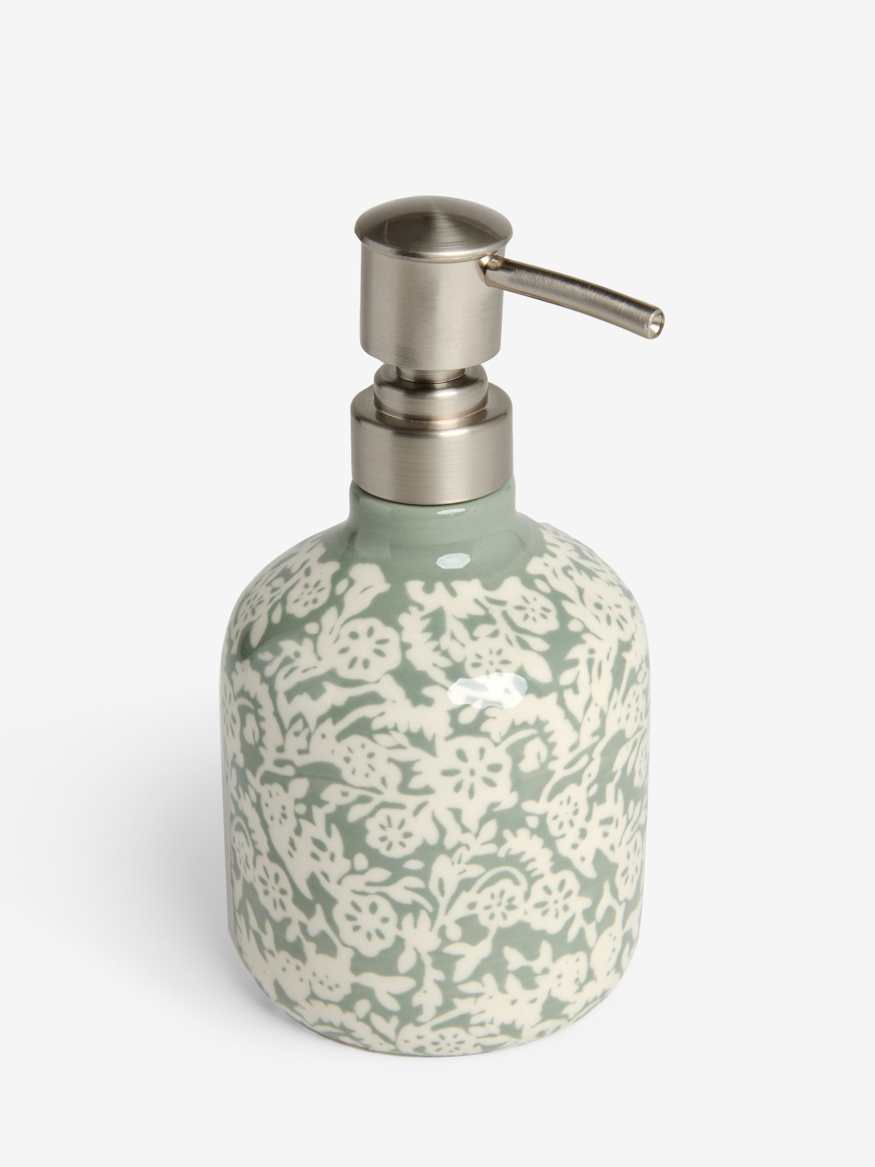 Buy Green Sage Floral Print Soap Dispenser from the Next UK online shop