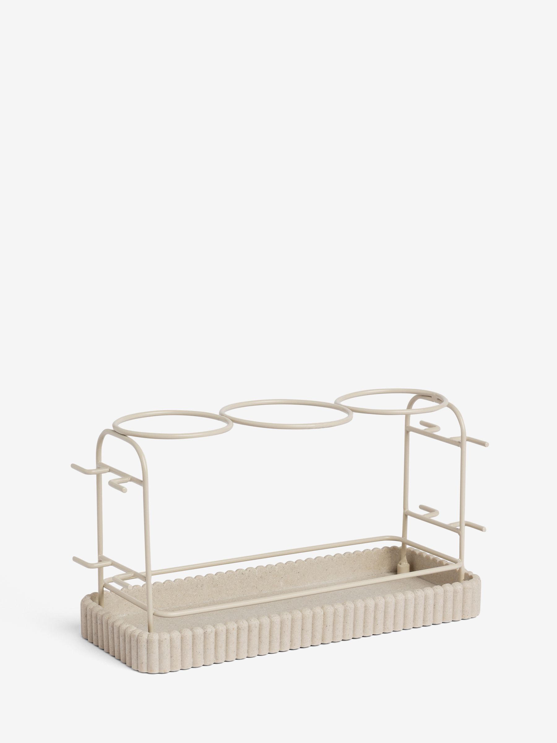 Buy Natural Rib Hairdryer and Straighteners Storage Stand from the Next ...