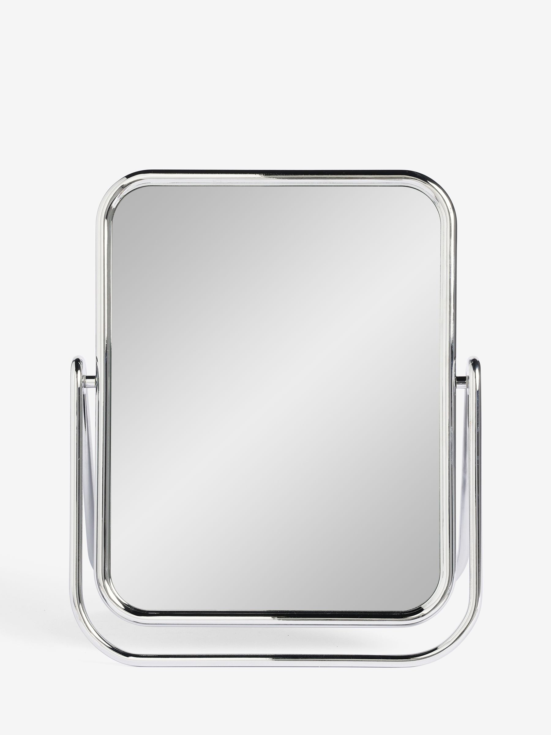 Buy Silver Chrome Rectangular Dressing Table Vanity Mirror from the ...