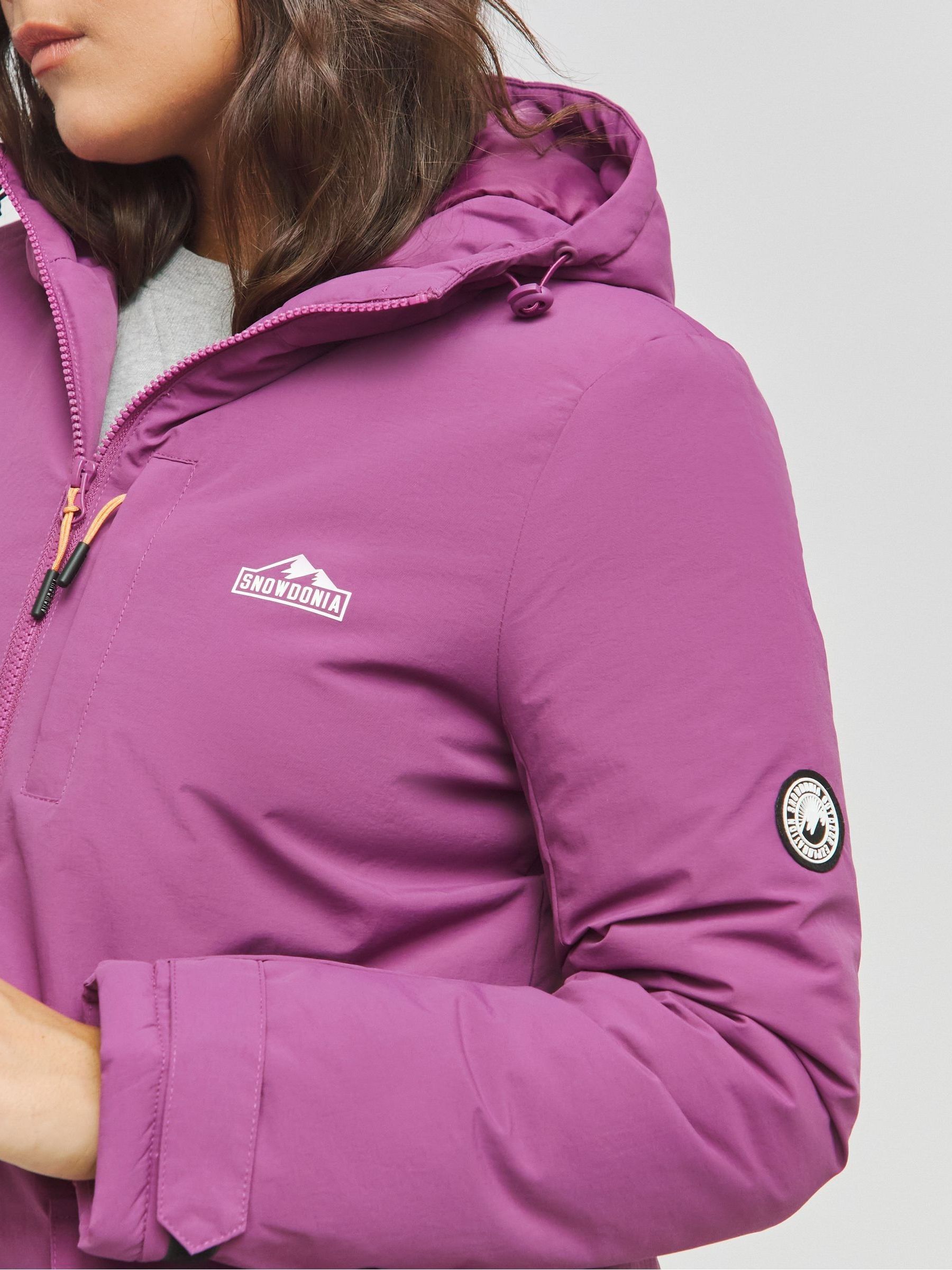 Buy Snowdonia Pink Padded Water Resistant Jacket from the Next UK ...