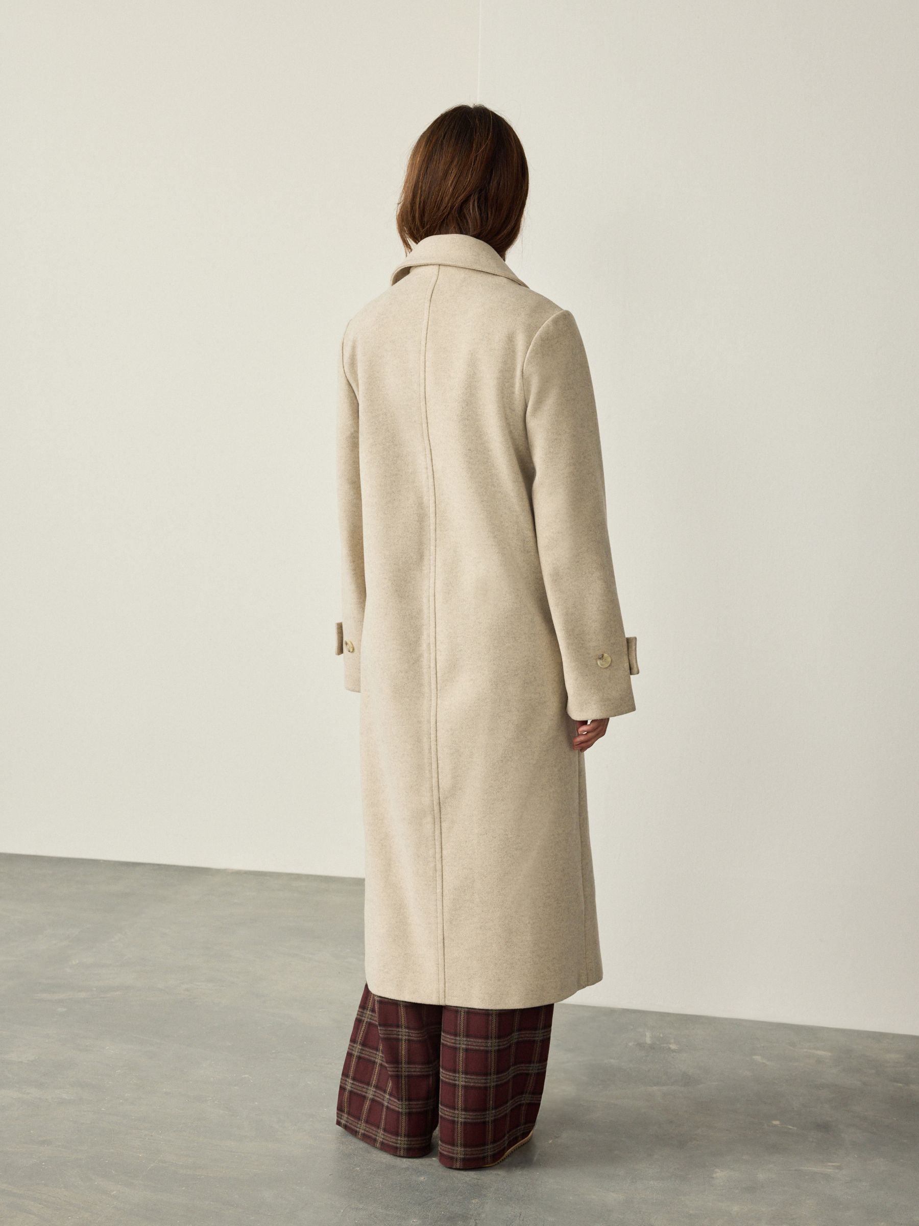 Buy Cream Long Maxi Coat from the Next UK online shop