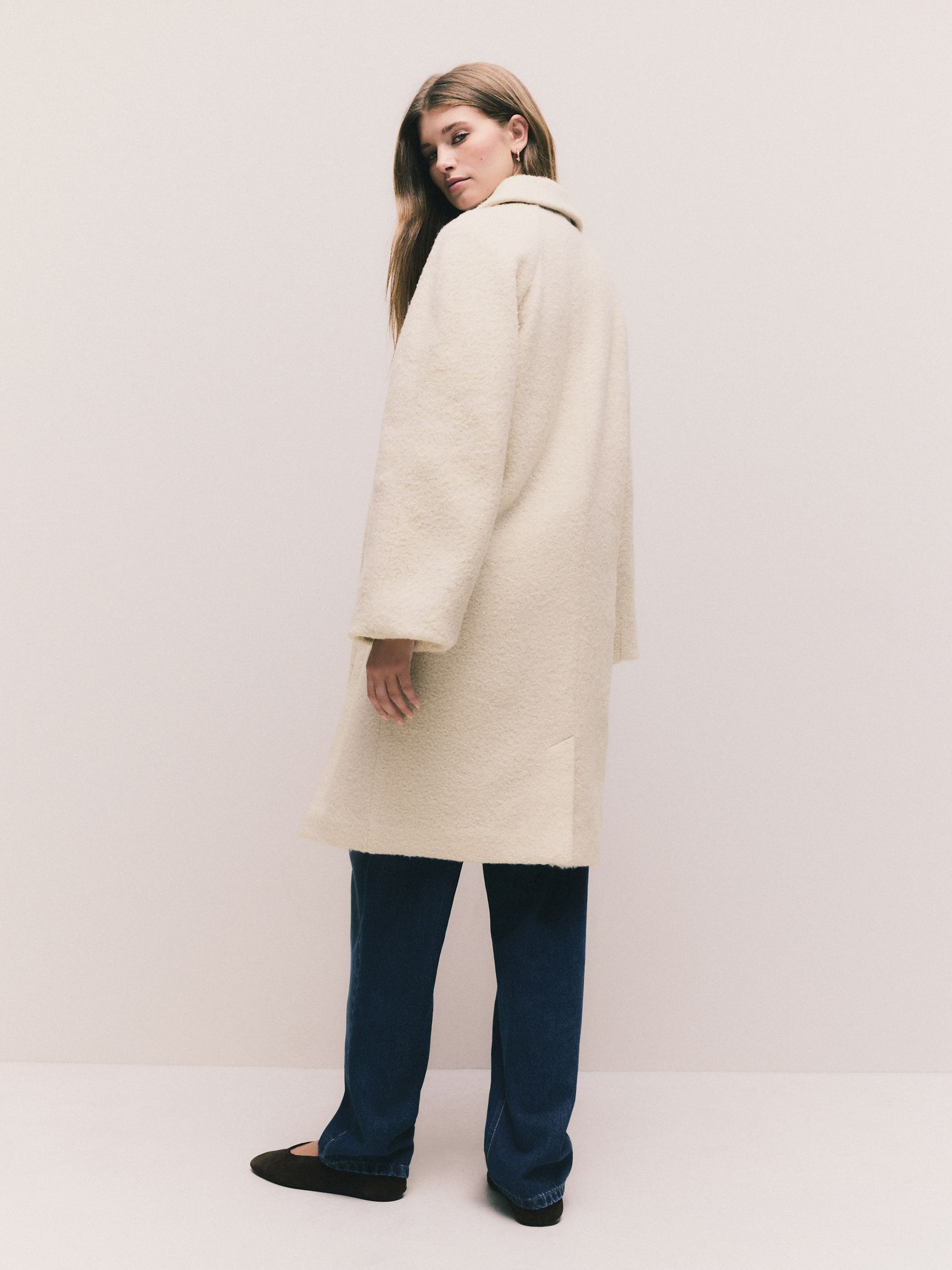 Buy Cream Revere Button Up Coatigan from the Next UK online shop