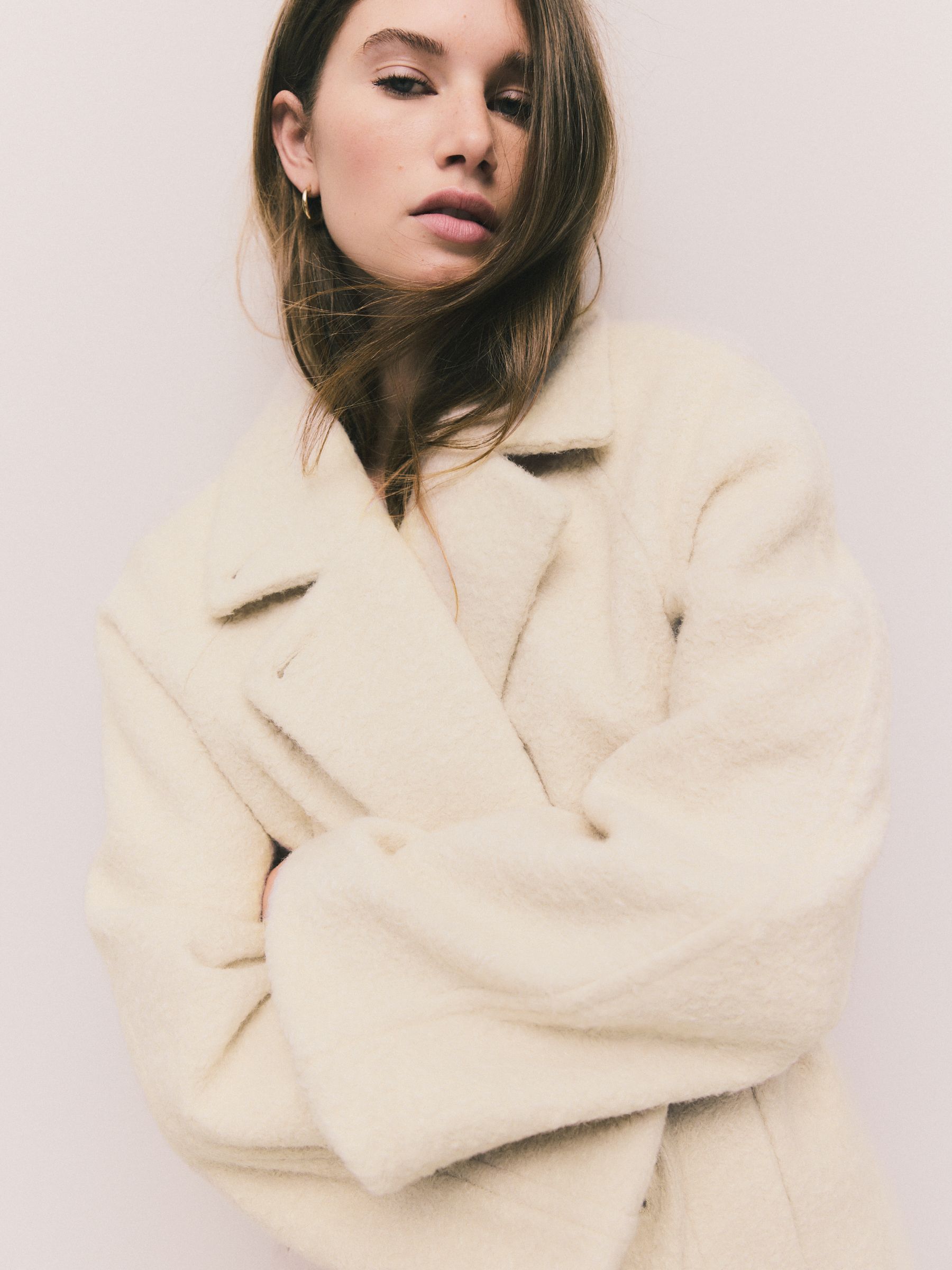 Buy Cream Revere Button Up Coatigan from the Next UK online shop