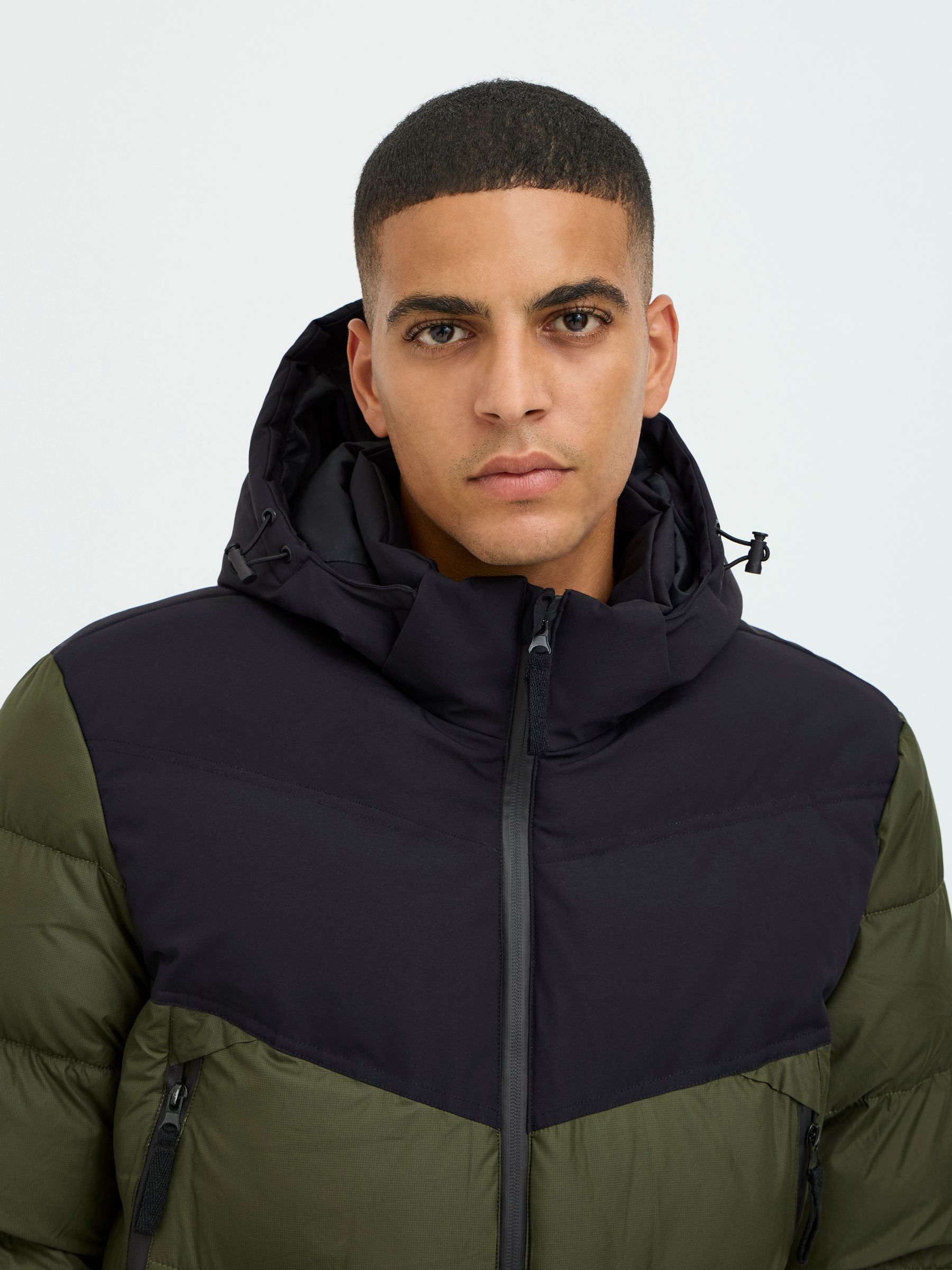 Buy Blend Green Blend Puffer Coat from the Next UK online shop