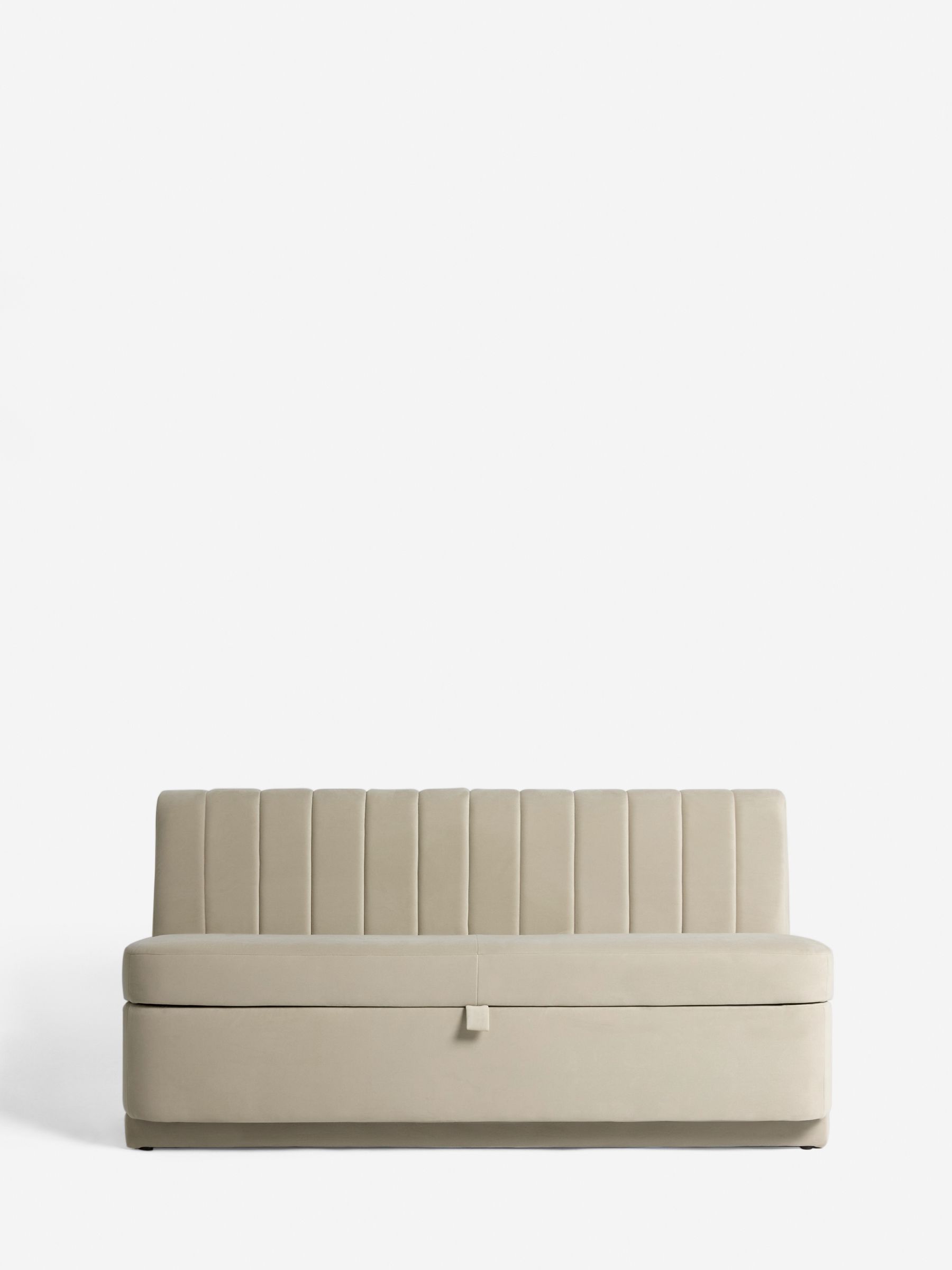 Buy Soft Velvet Pebble Anderson Storage Dining Bench from Next Ireland