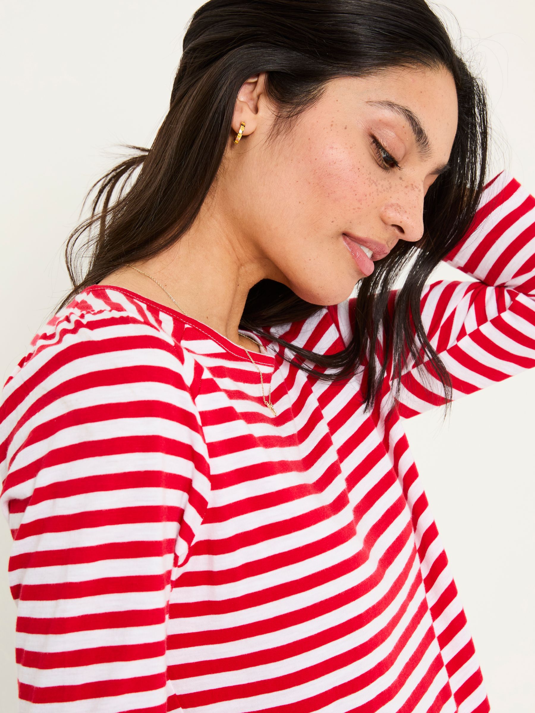 Buy FatFace Ria Red Stripe 100% Cotton Top from the Next UK online shop