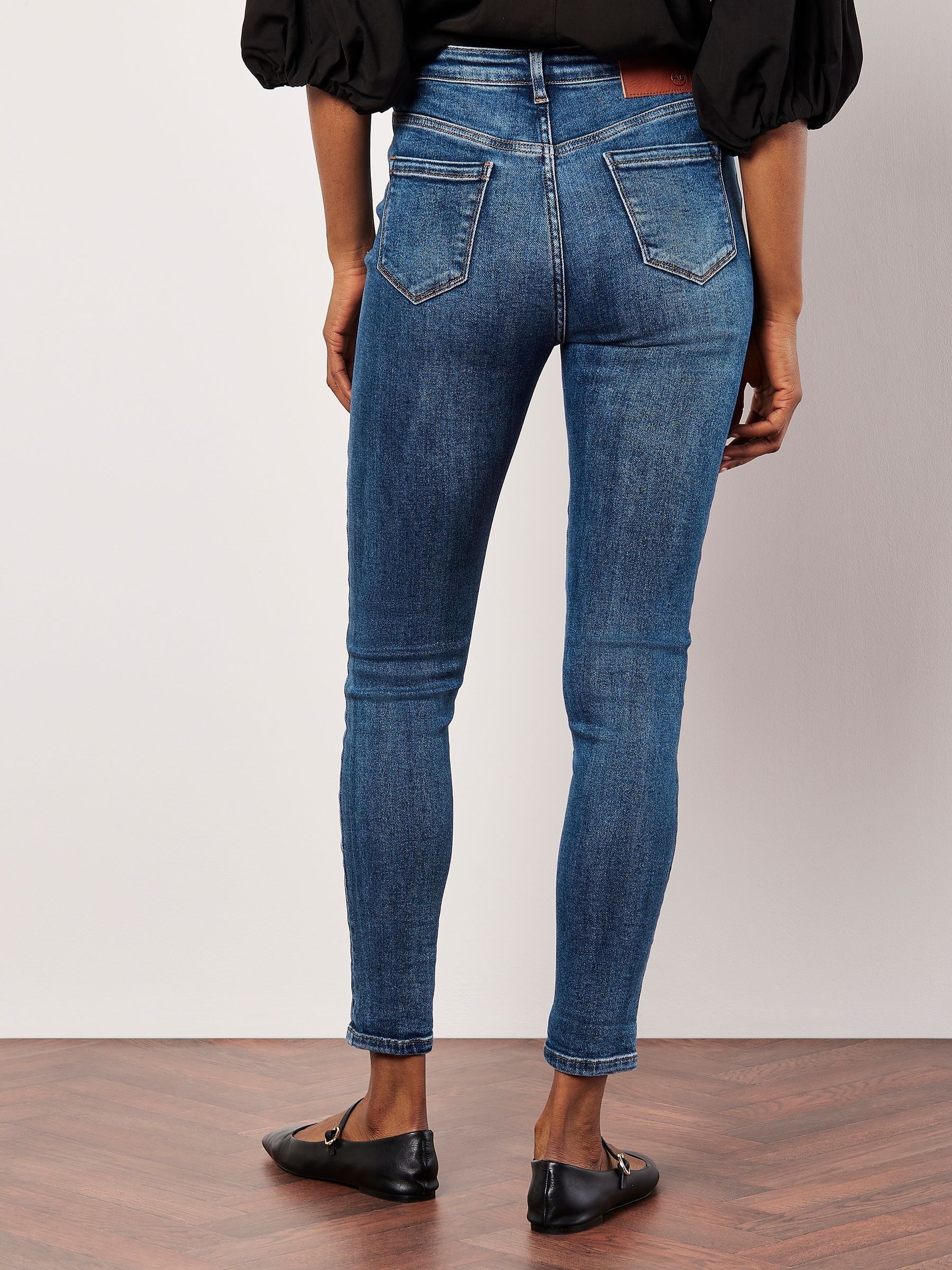 Buy Apricot Blue Sienna Mid Wash Denim Jeans from the Next UK online shop