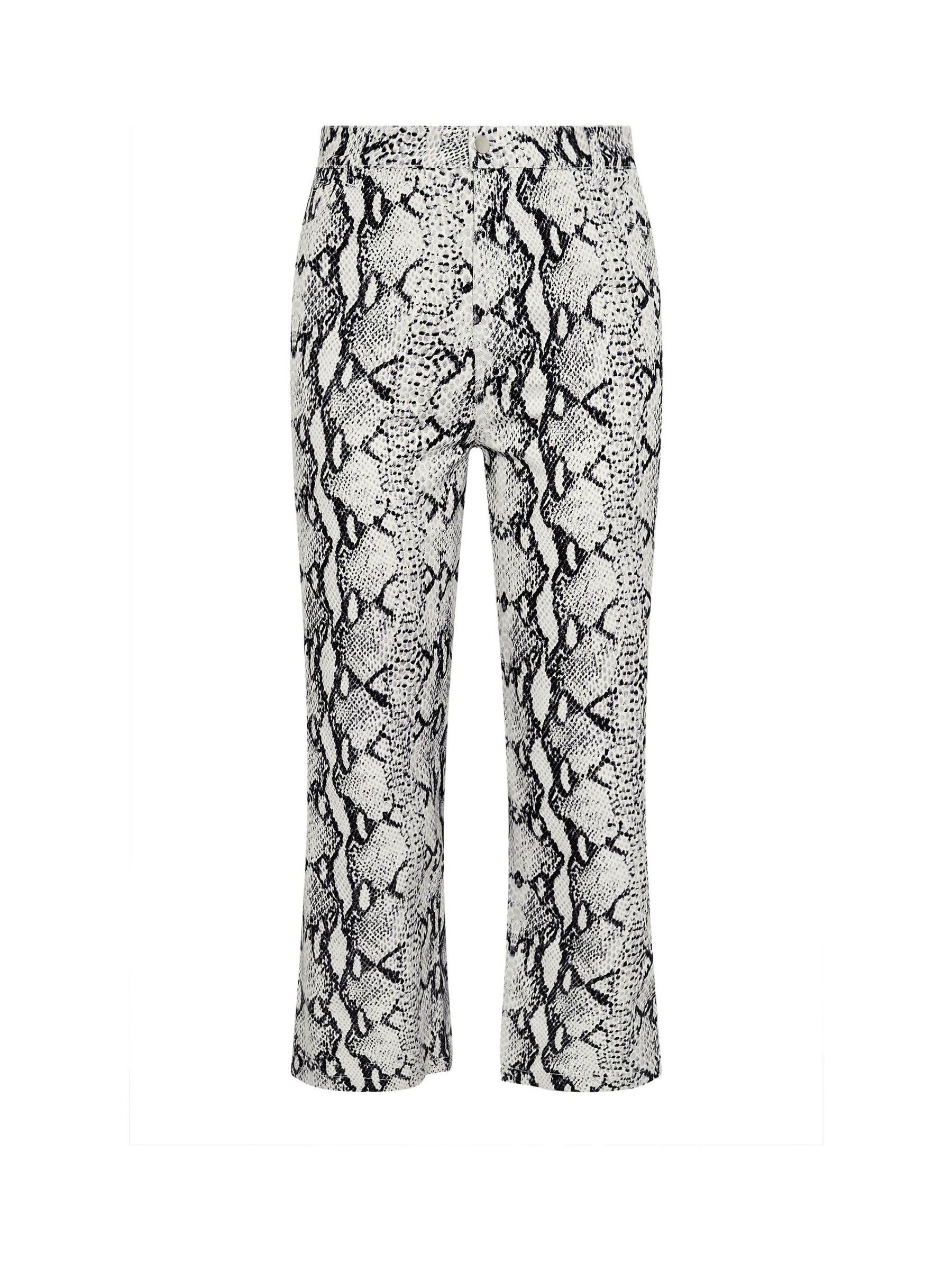Buy Yours Curve Grey Limited Snake Print Jeans from the Next UK online shop