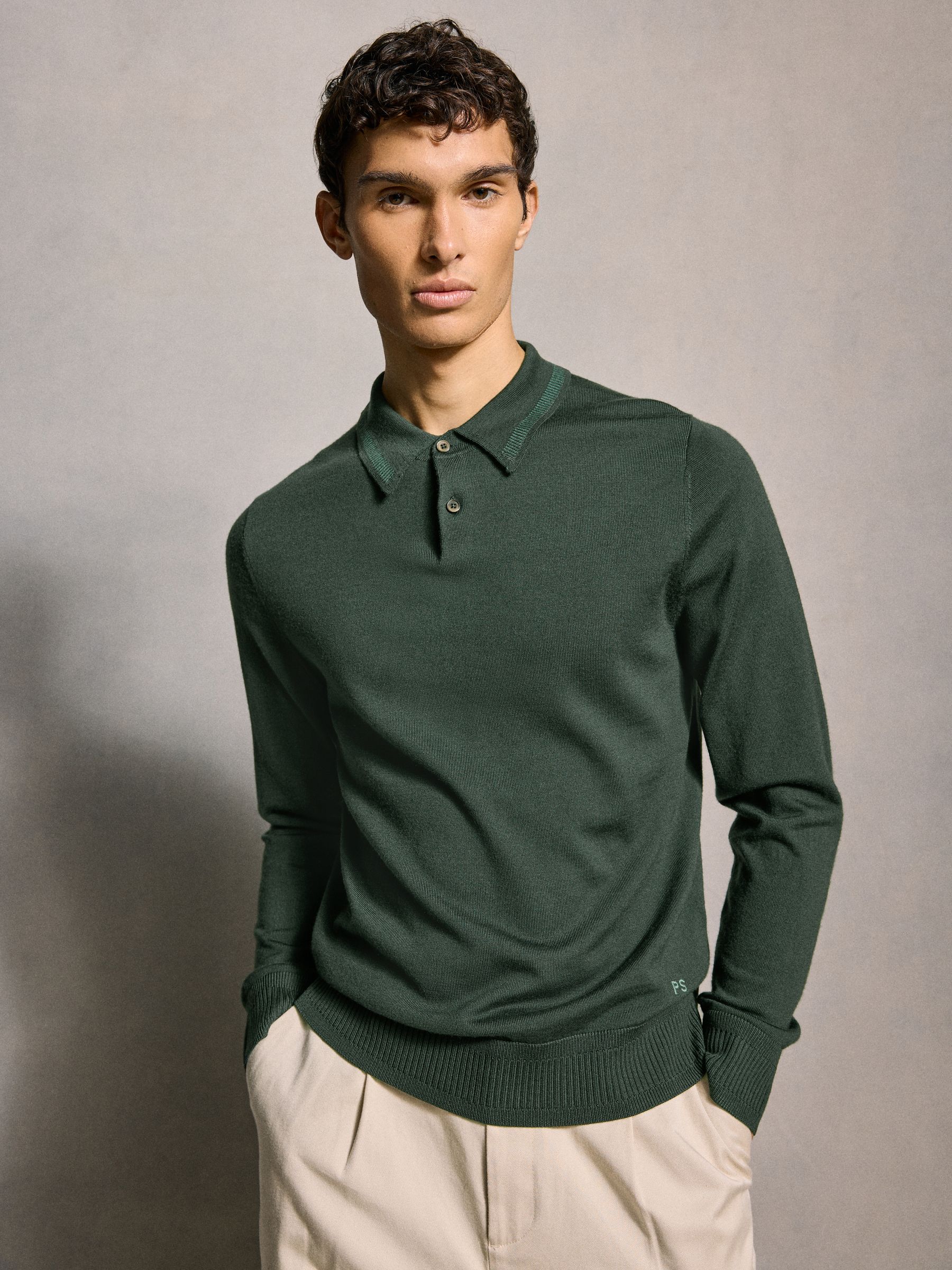 Buy PS Paul Smith Knitted Polo Shirt from the Next UK online shop