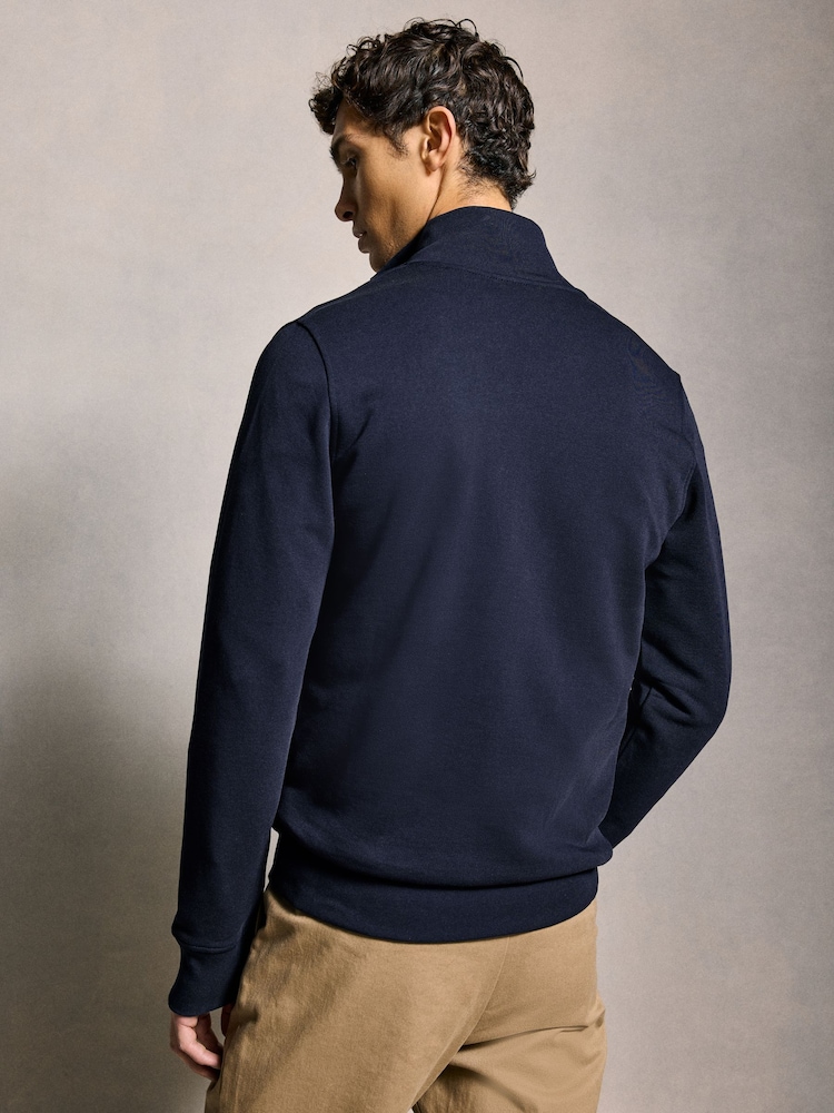Buy PS Paul Smith Navy Full Zip Cotton Sweatshirt from Next Egypt