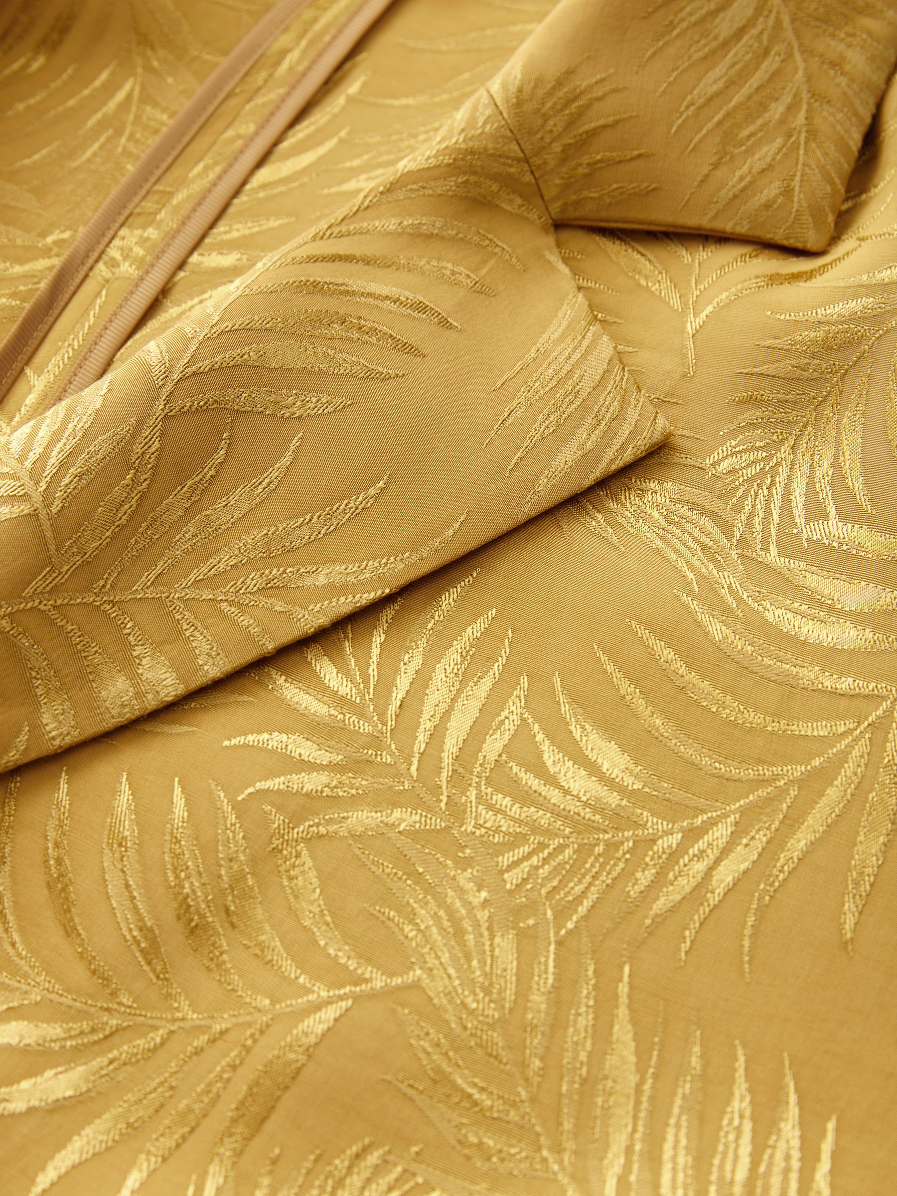 Buy Yellow Satin Jacquard Double Breasted Jacket from the Next UK ...