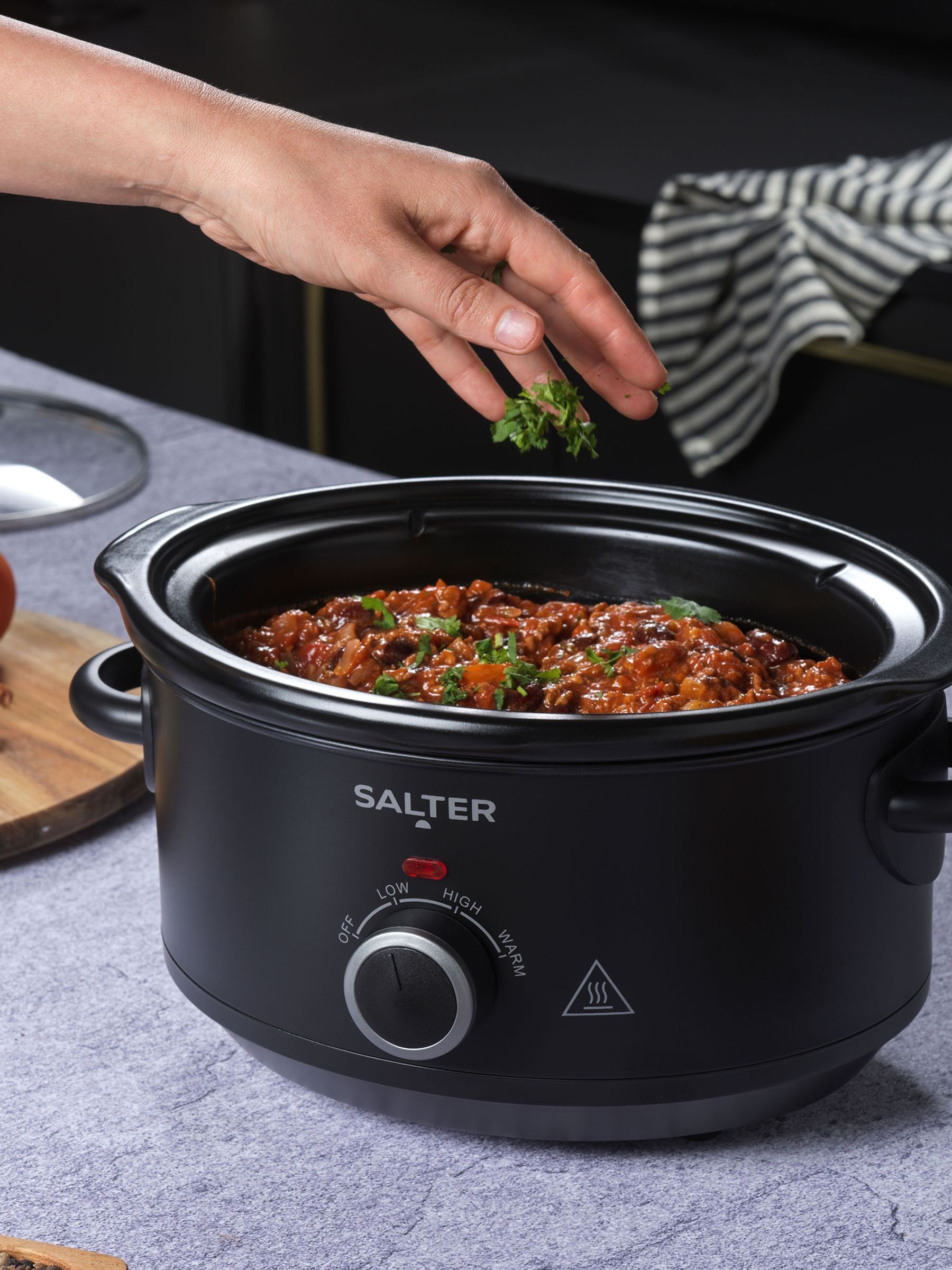Buy Salter Black Kuro 3.5L Slow Cooker from the Next UK online shop