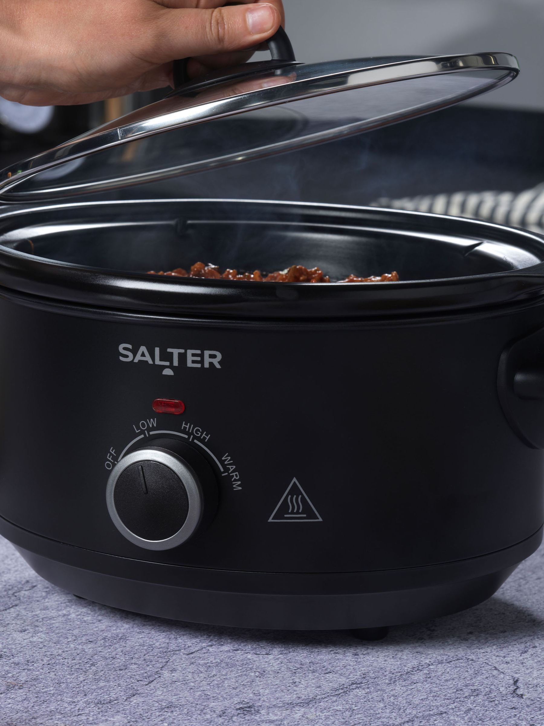 Buy Salter Black Kuro 3.5L Slow Cooker from the Next UK online shop