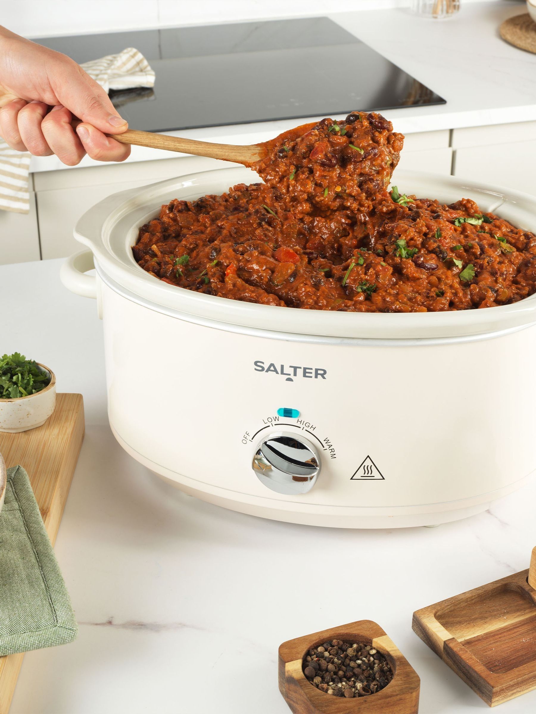 Buy Salter Cream Retro 6.5L Slow Cooker from the Next UK online shop