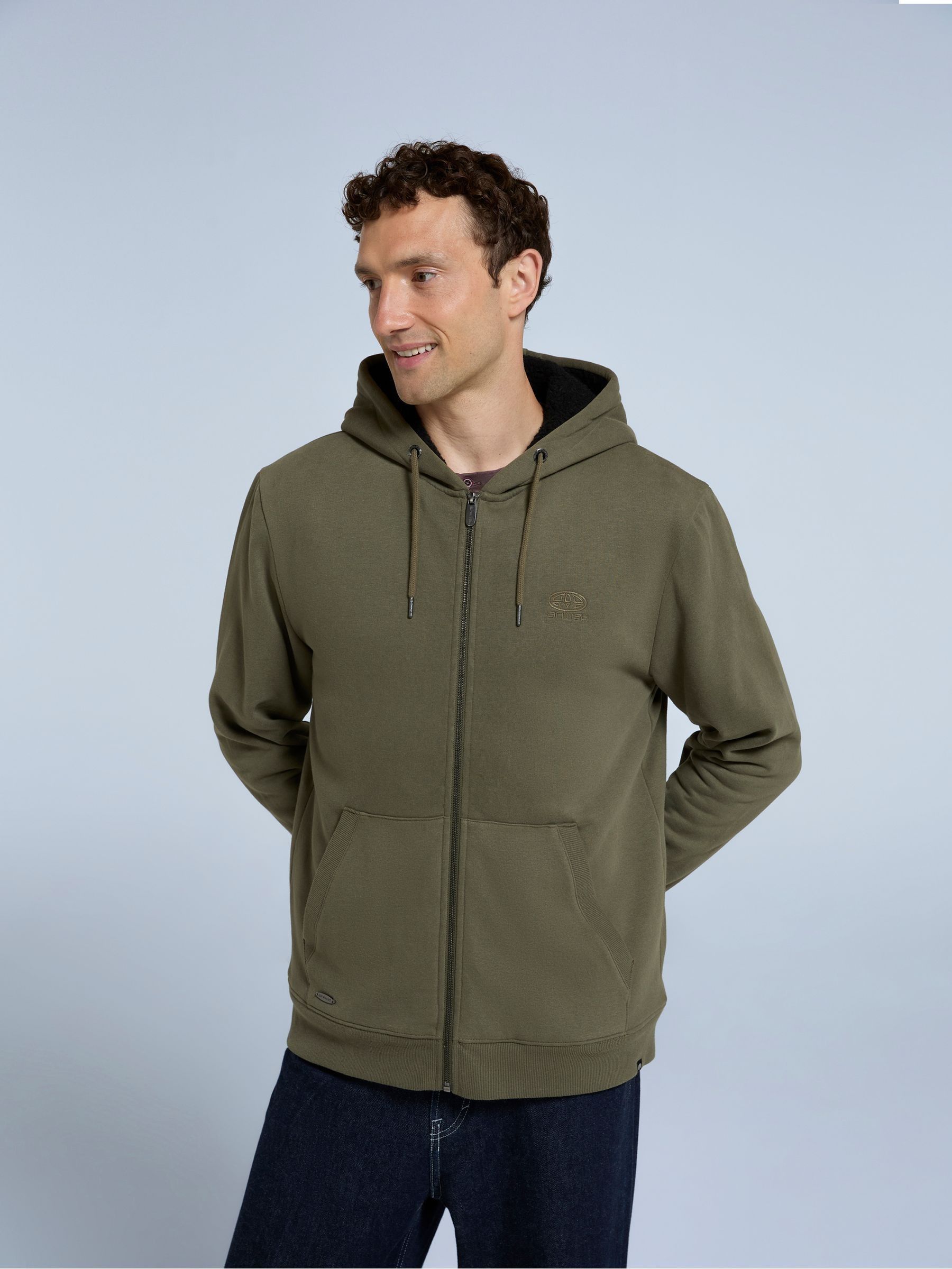 Buy Animal Green Samuel Mens Hoodie from the Next UK online shop