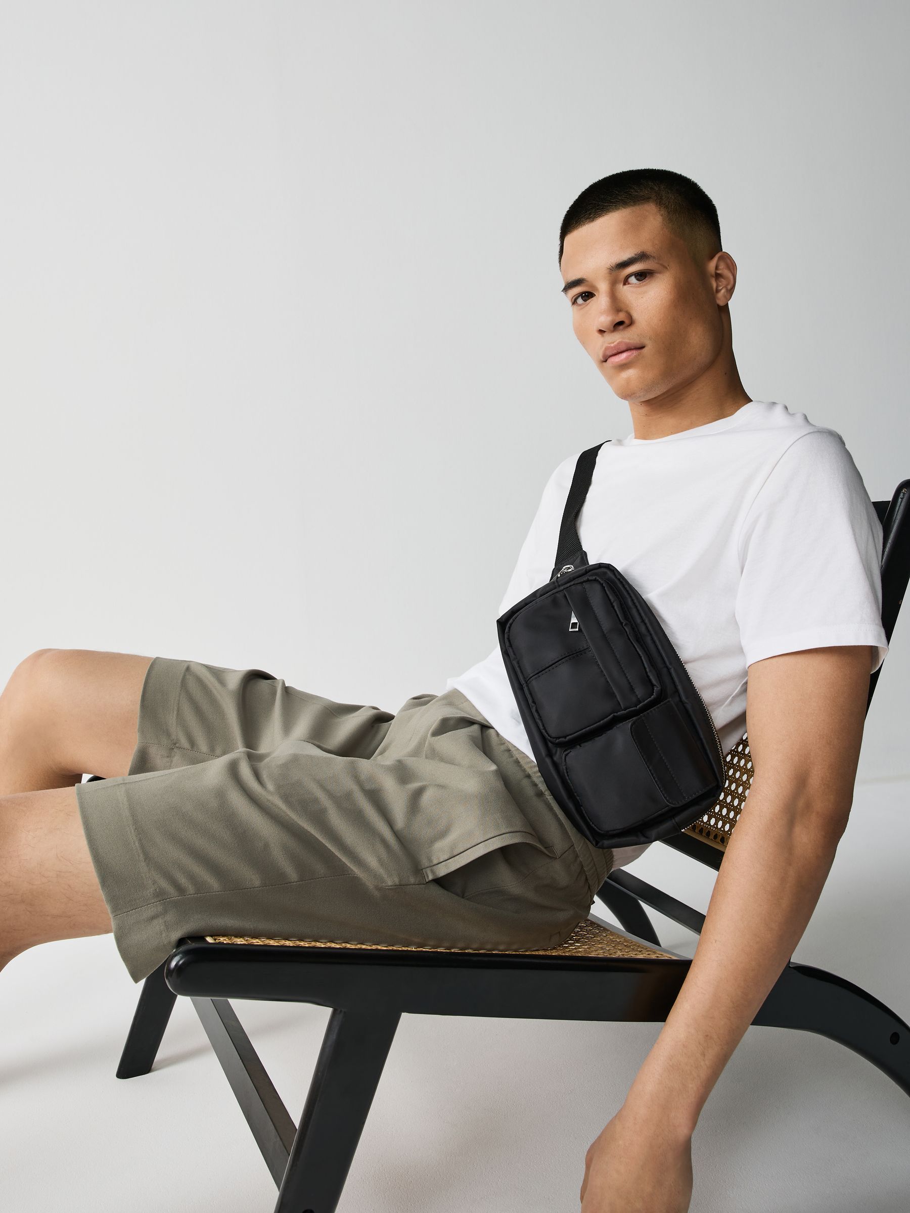 Buy Black Nylon Modular Crossbody Bag from the Next UK online shop