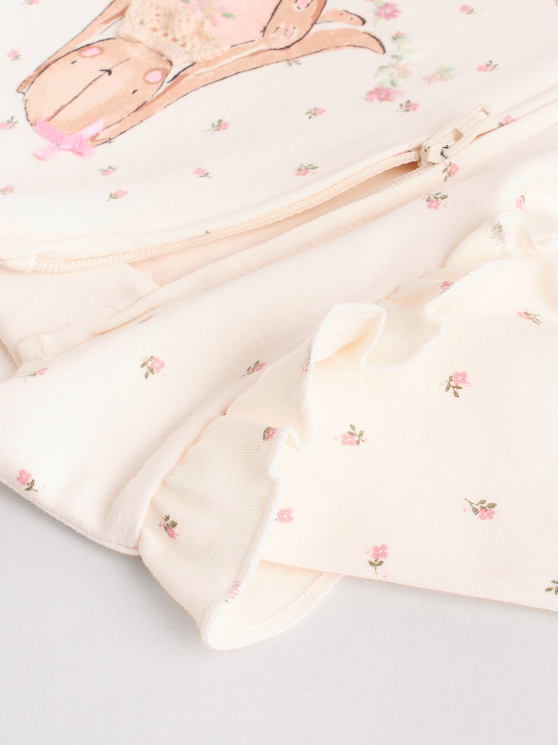 Buy Pink - Two Way Zip Sleepsuits 3 Pack (0-2yrs) from Next Japan