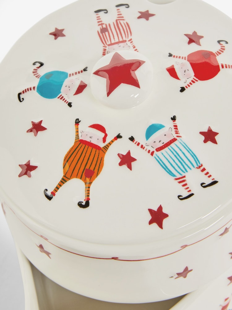 Buy Red Santa Stacking Gravy Boat and Condiment Pot from Next United ...