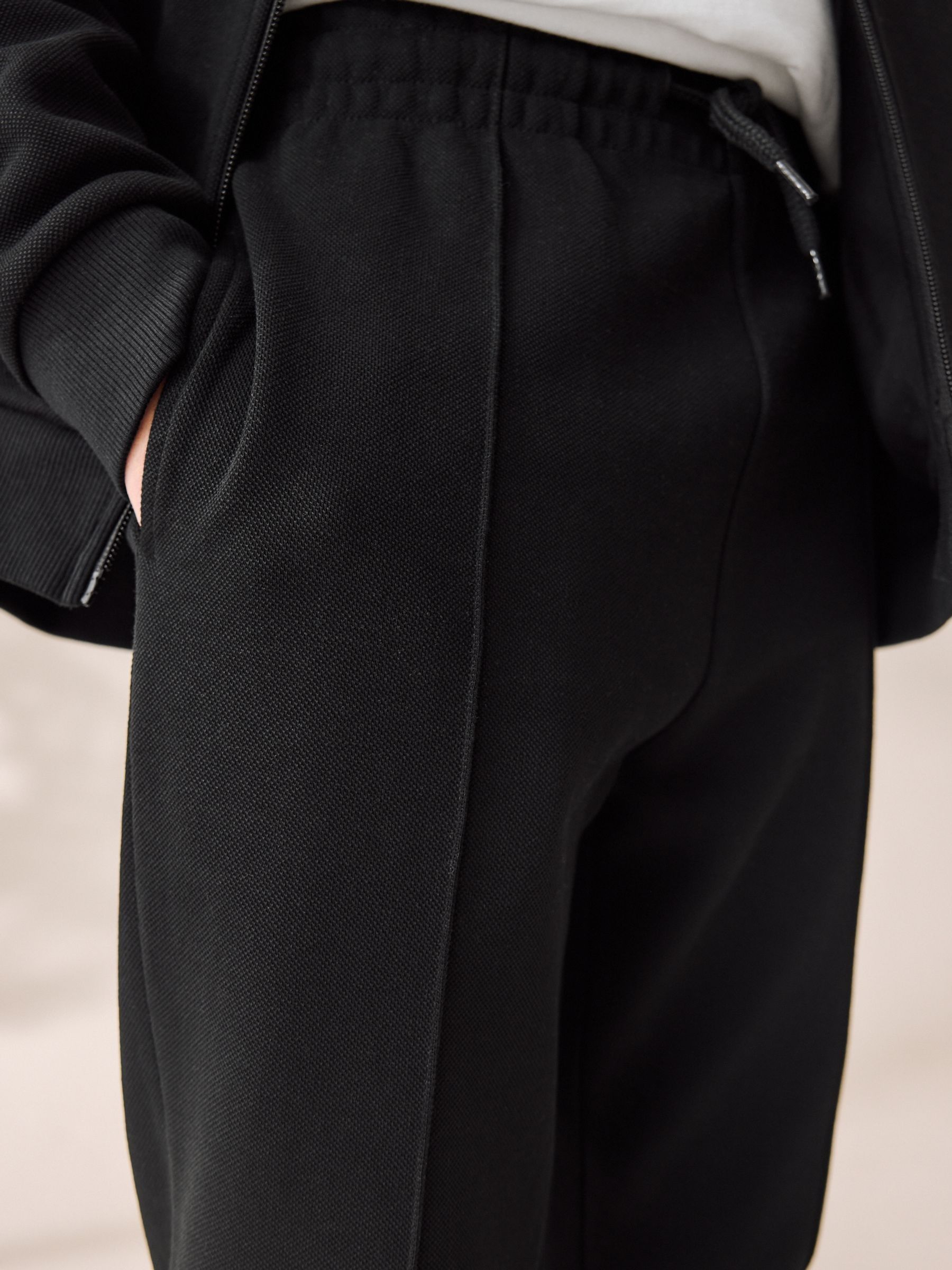 Buy Black Smart Jersey Bomber Jacket and Joggers Set from Next Gibraltar