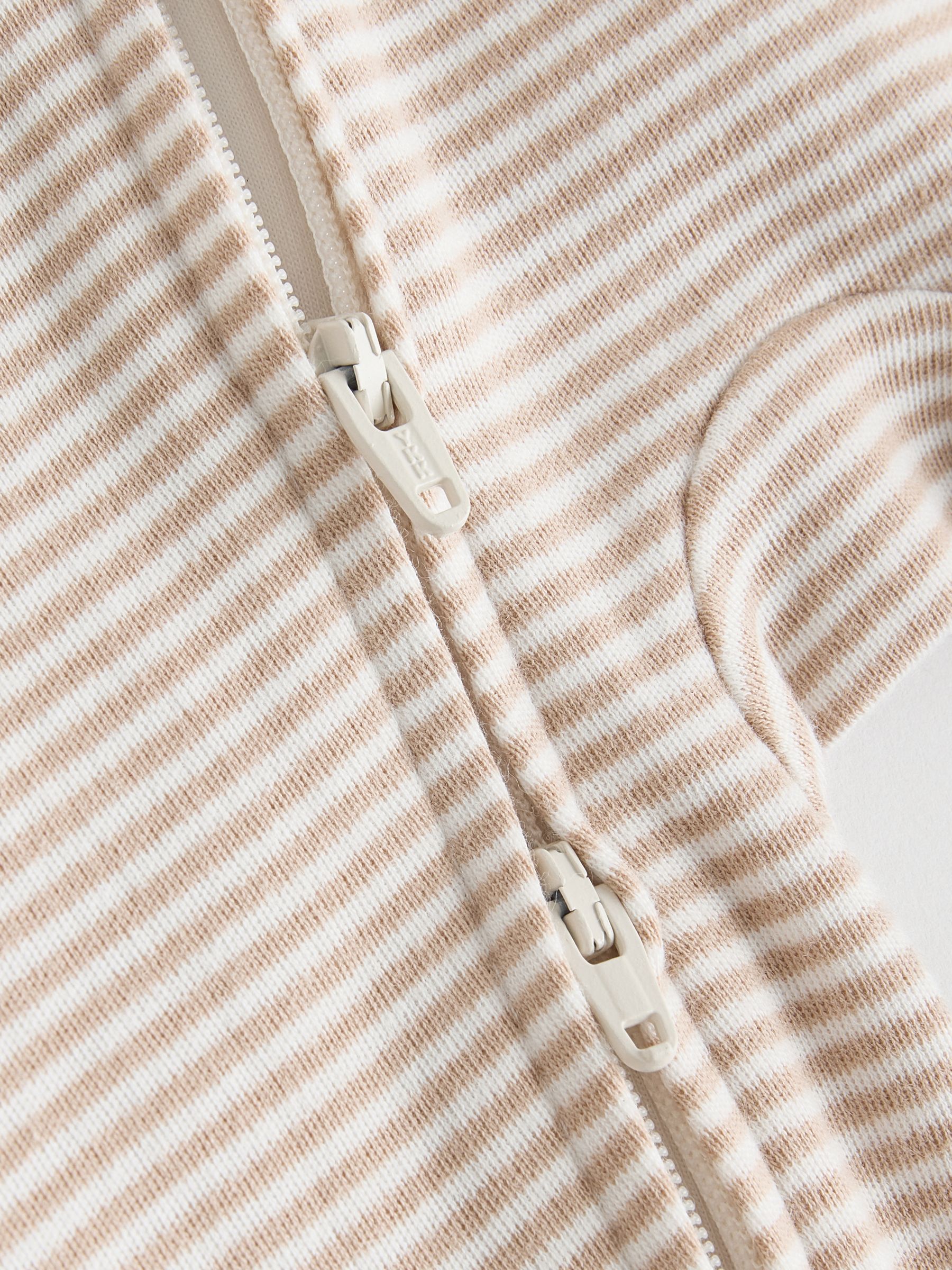 Buy Neutral 7 Pack Two Way Zip Baby Sleepsuits (0-2yrs) from the Next ...