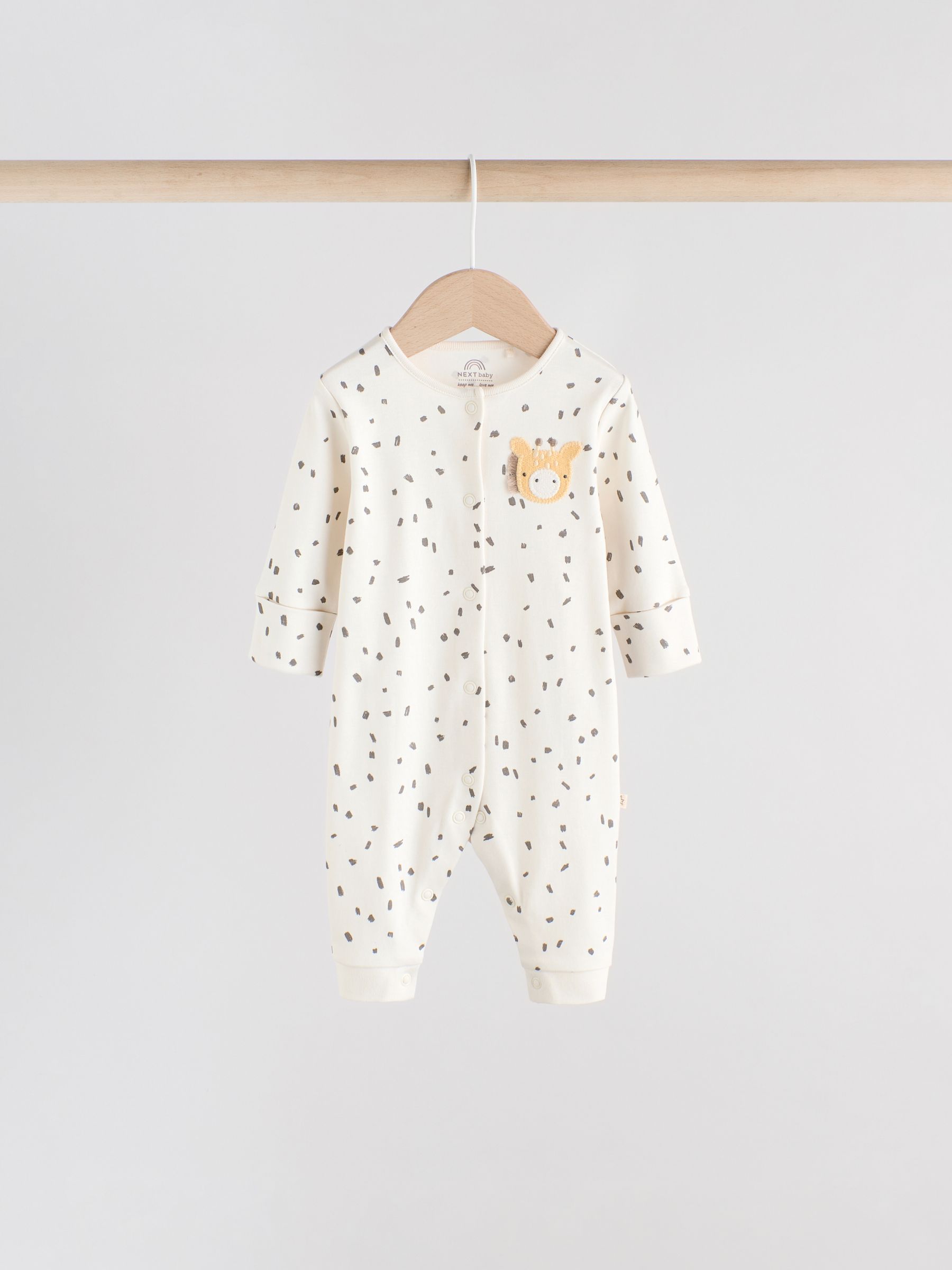 Buy Neutral - Baby Footless Character Sleepsuits 3 Pack (0mths-3yrs ...