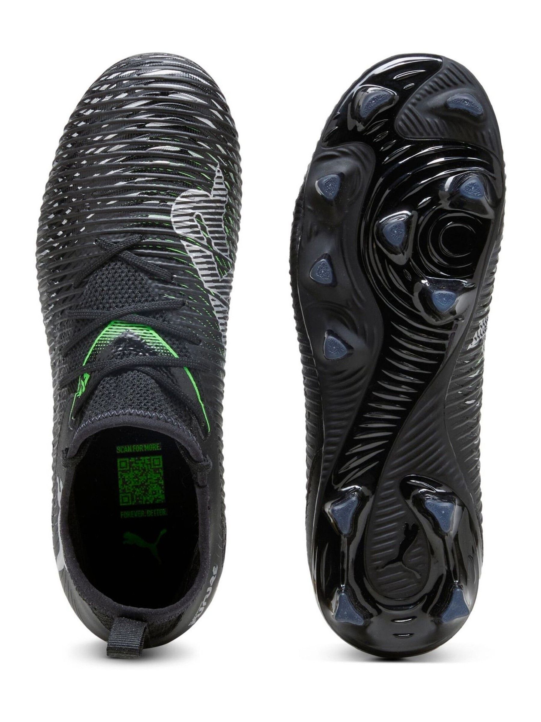 Buy Puma Charcoal Black Junior Future 8 Match Fg/ag Football Boots from ...