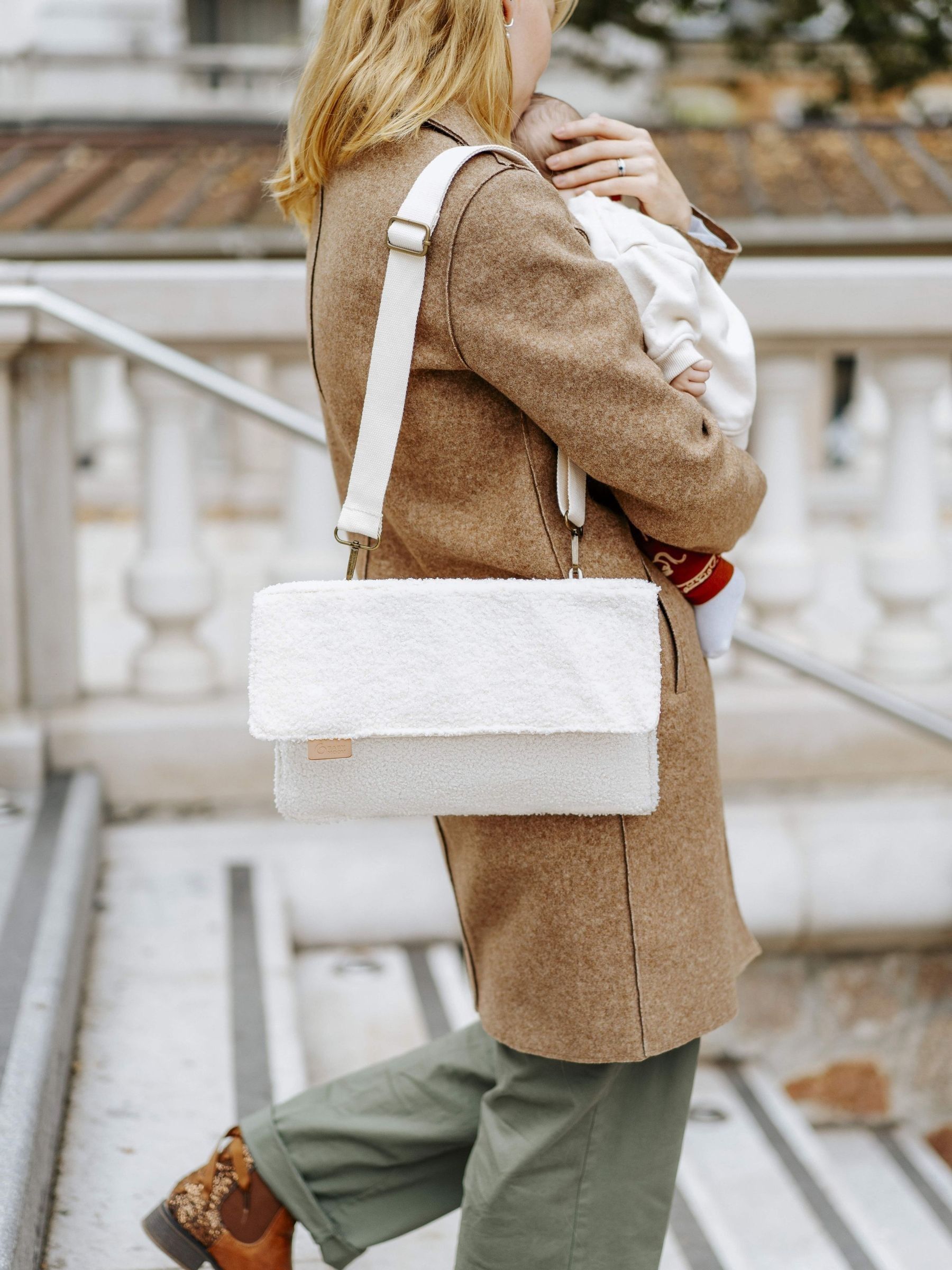 Buy Babymoov White Tote Multi Functional 2 in 1 Changing Bag from the ...