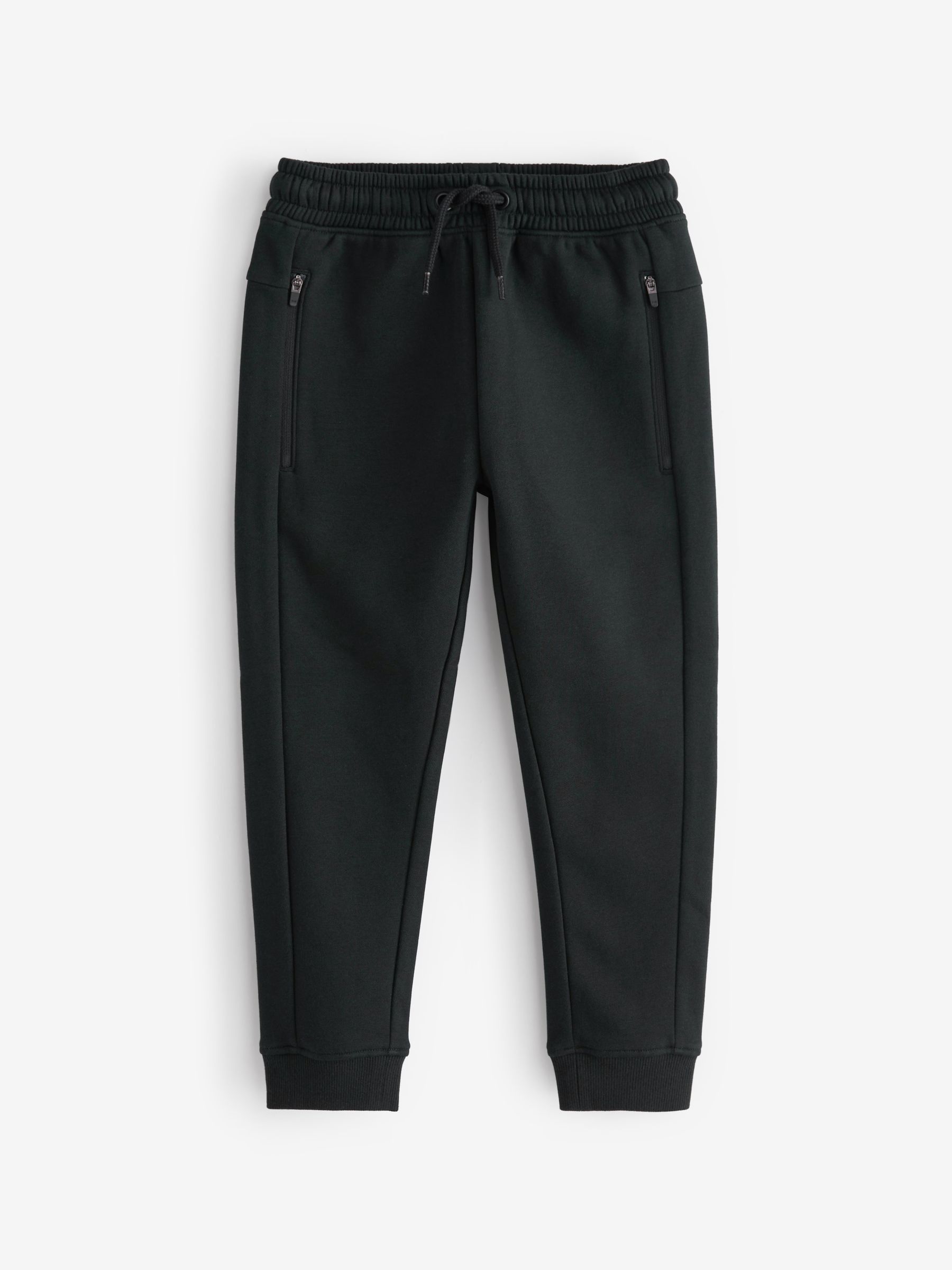 Buy Black - Slim Fit Zip Joggers (3-16yrs) from Next Egypt