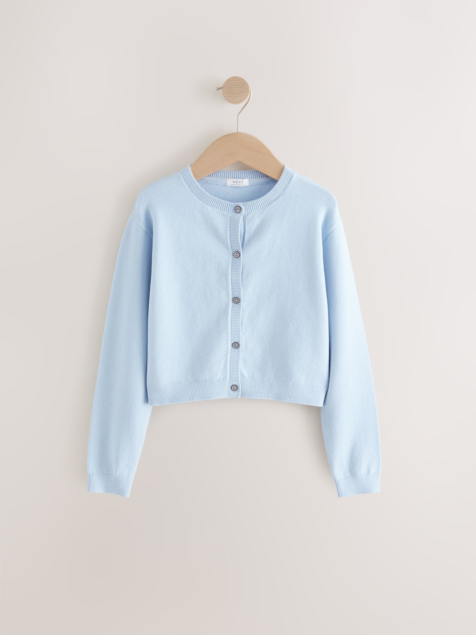 Buy Blue Button Up Cardigan (3-16yrs) from the Next UK online shop