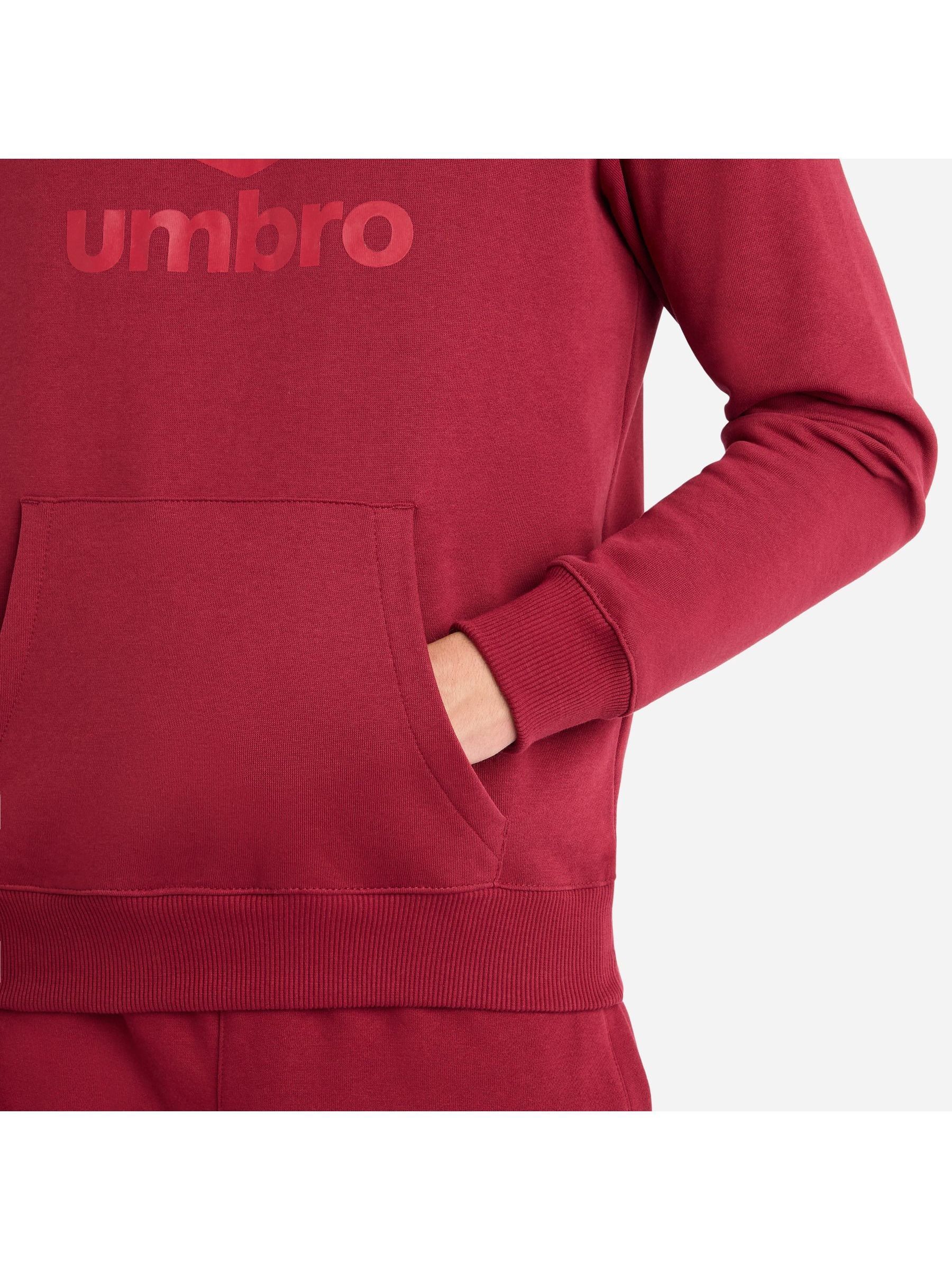 Buy Umbro Red Large Logo Hoodie from the Next UK online shop