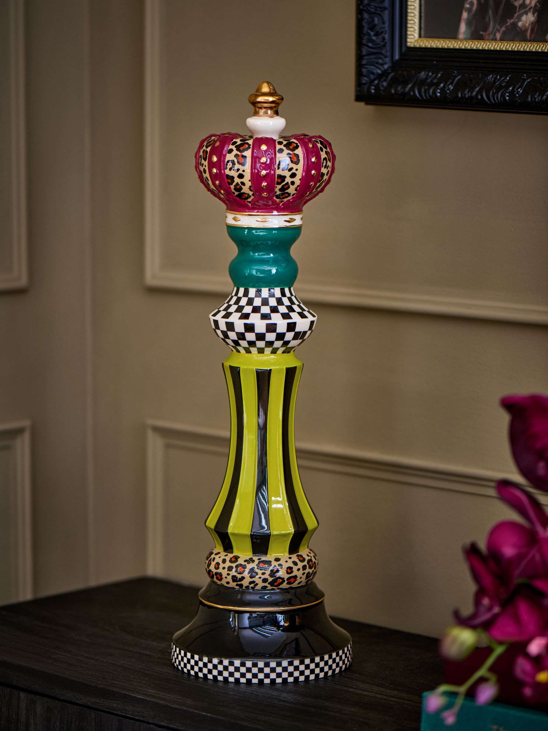 Buy King Ceramic Chess Piece Ornament from Next Australia