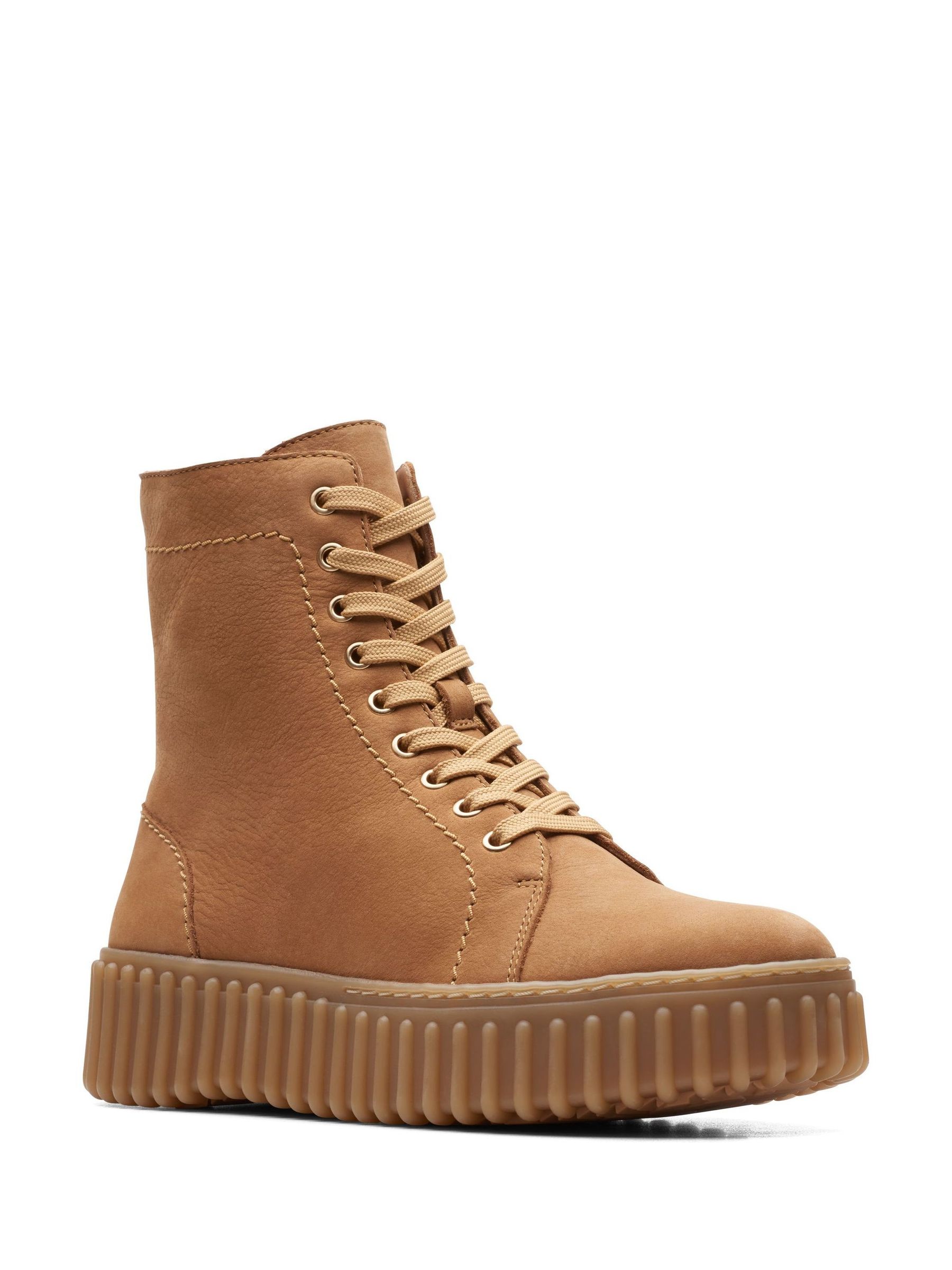 Buy Clarks Natural Leather Torhill Rise Boots from the Next UK online shop