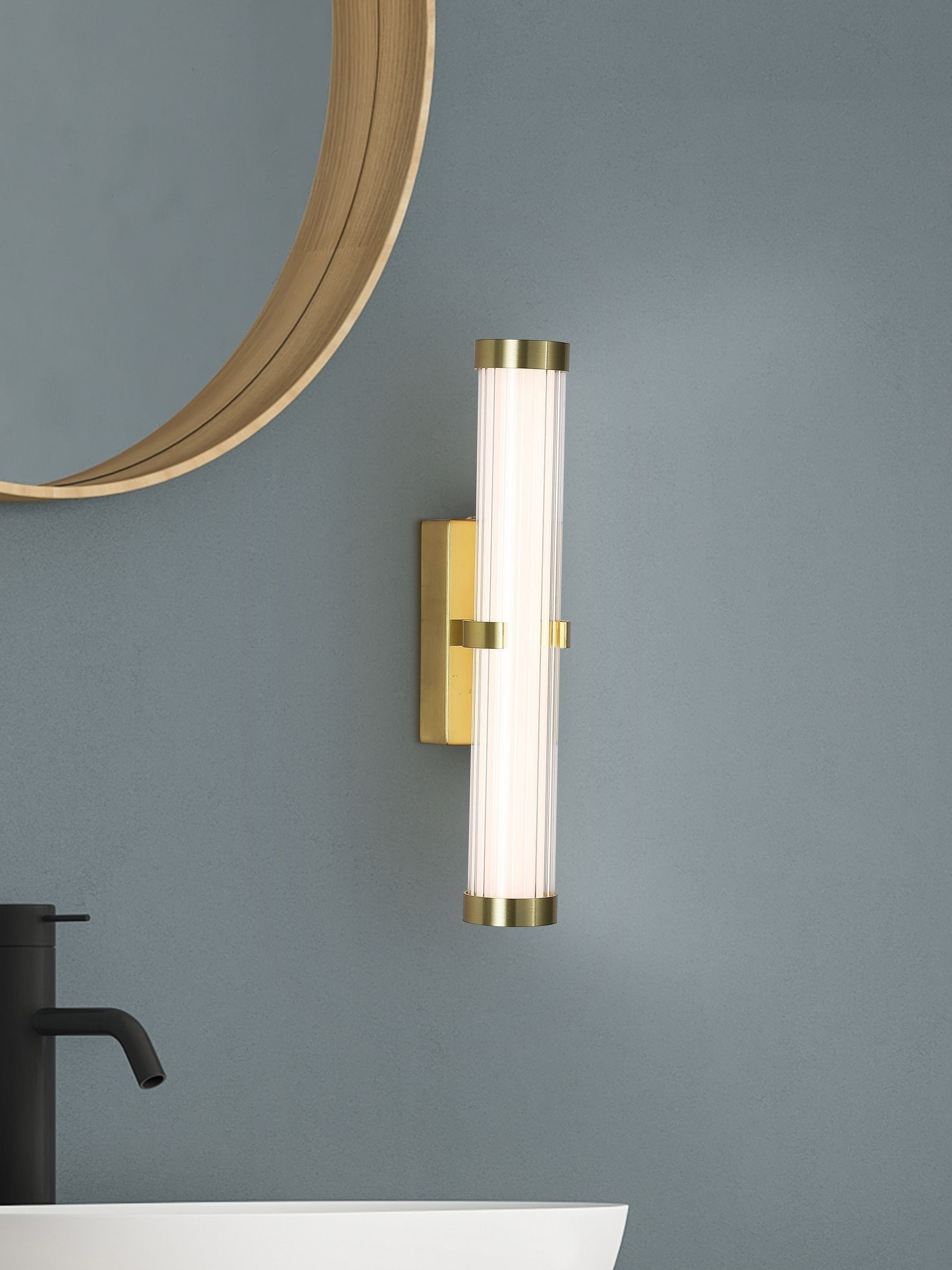 Buy Searchlight Gold Turin Wall Light from the Next UK online shop