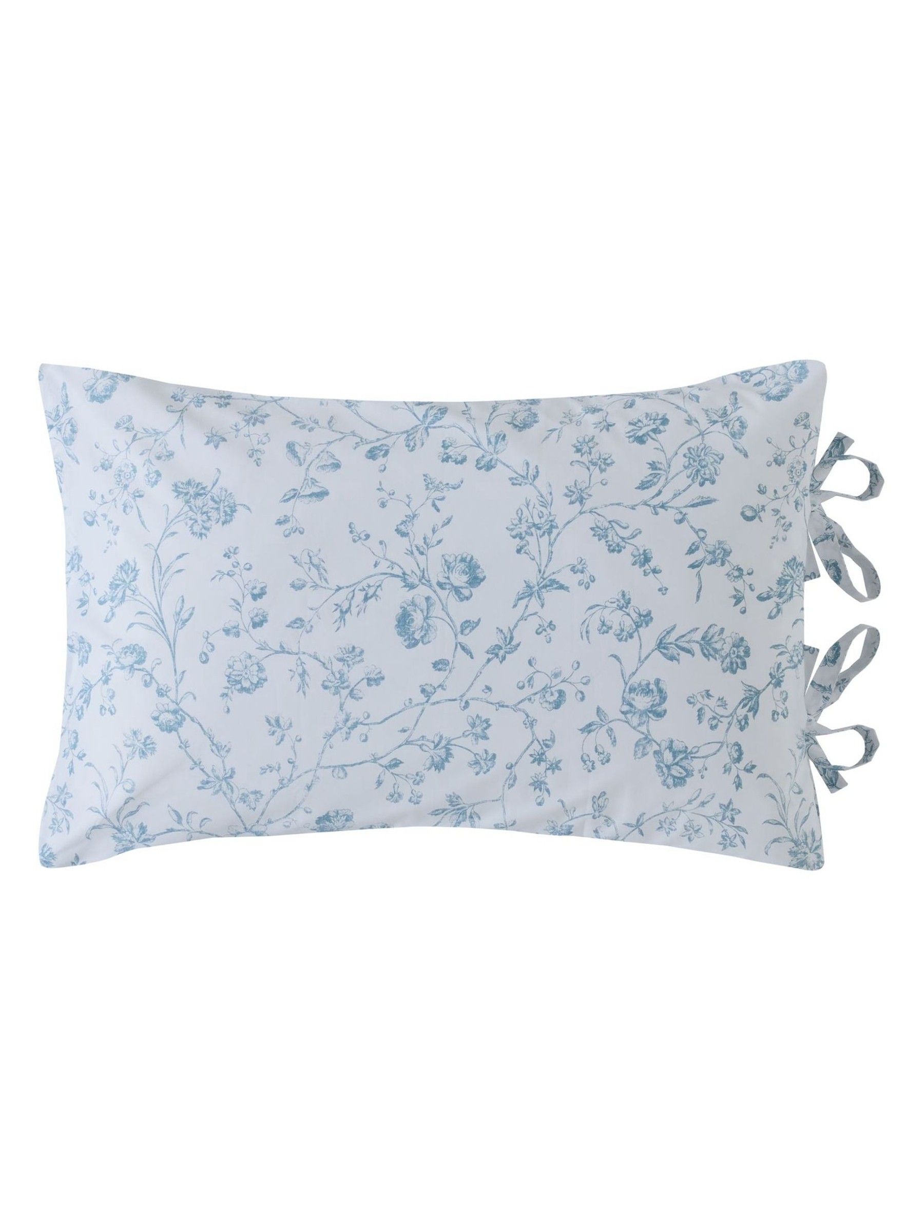 Buy Laura Ashley Blue Seaspray 200 Thread Count Aria Duvet Cover and ...