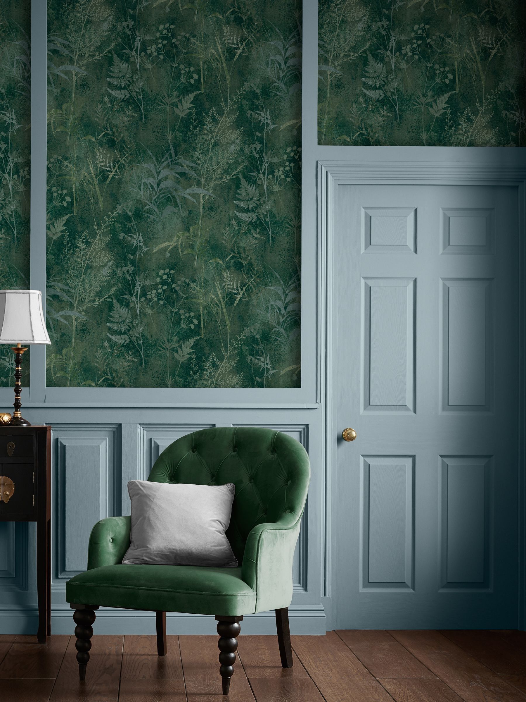Buy Graham & Brown Emerald Restore A4 Wallpaper Sample from the Next UK online shop