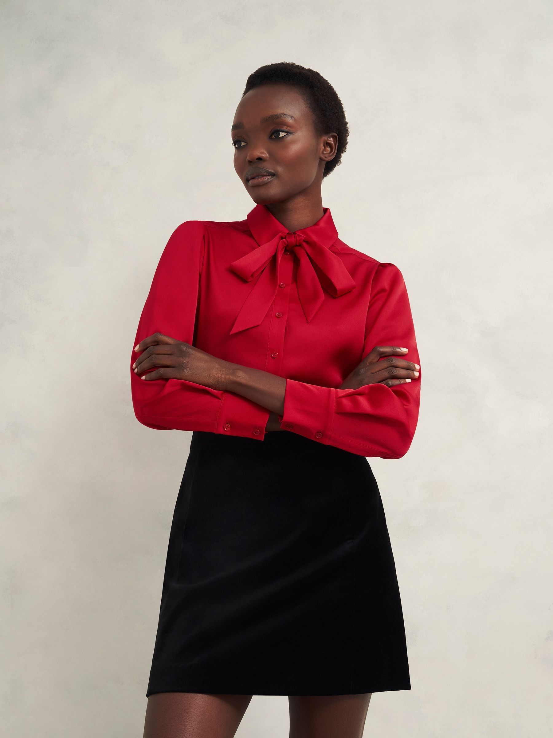 Buy Hobbs Red Ruby Blouse from the Next UK online shop