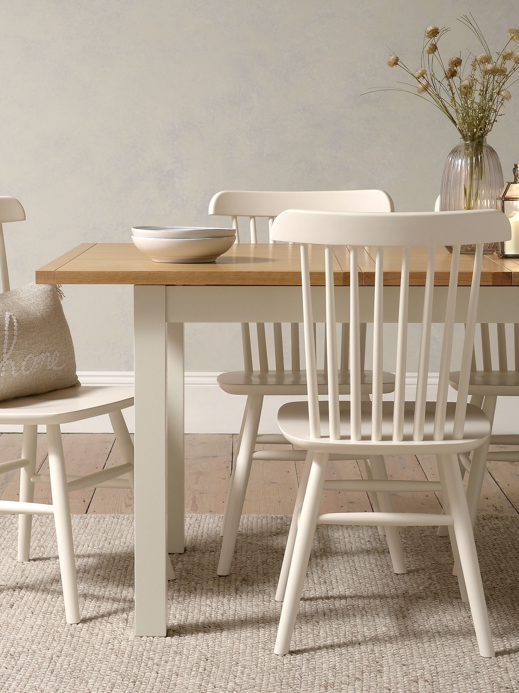 Buy Cotswold Company Classic Cream Simply Cotswold 4 6 Seater Extending Dining Table from the Next UK online shop