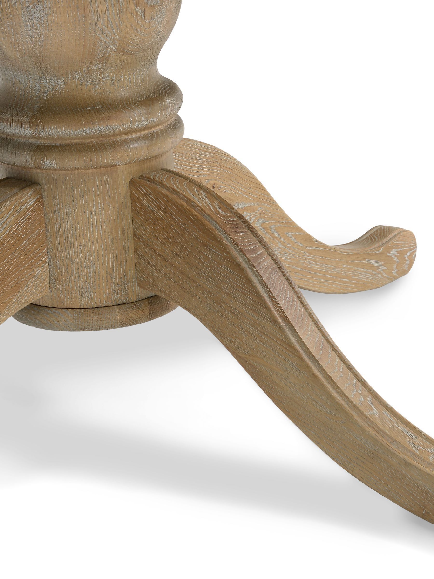 Buy Cotswold Company Limewash Oak Camille Round Dining Table from the ...