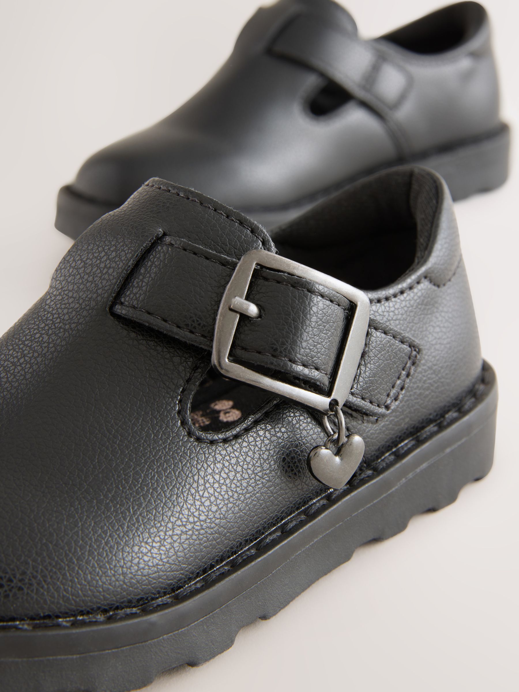 Buy Black Slip On School Mules from the Next UK online shop