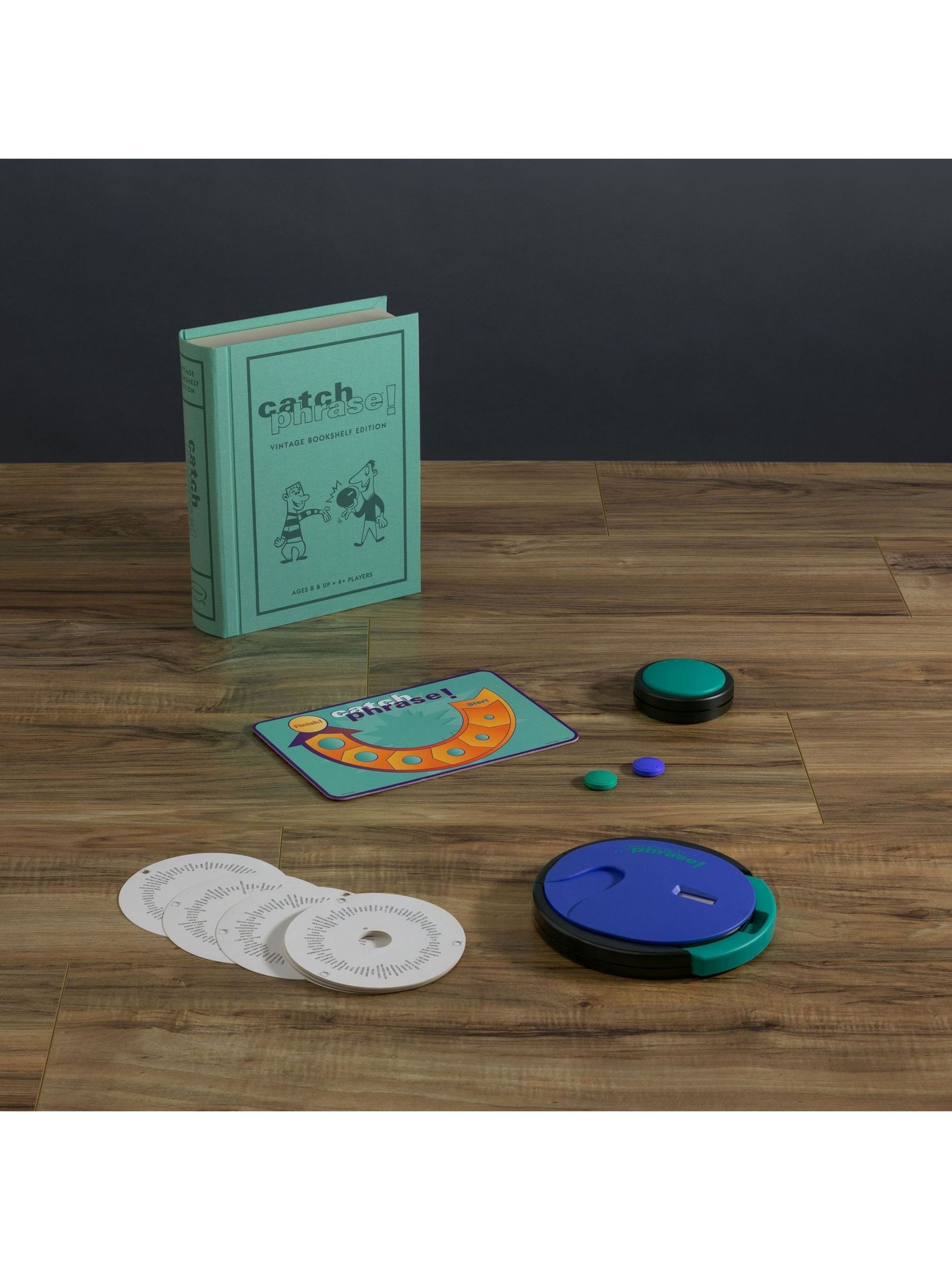 Buy WS Games Green Catch Phrase Vintage Bookshelf Board Game from the ...