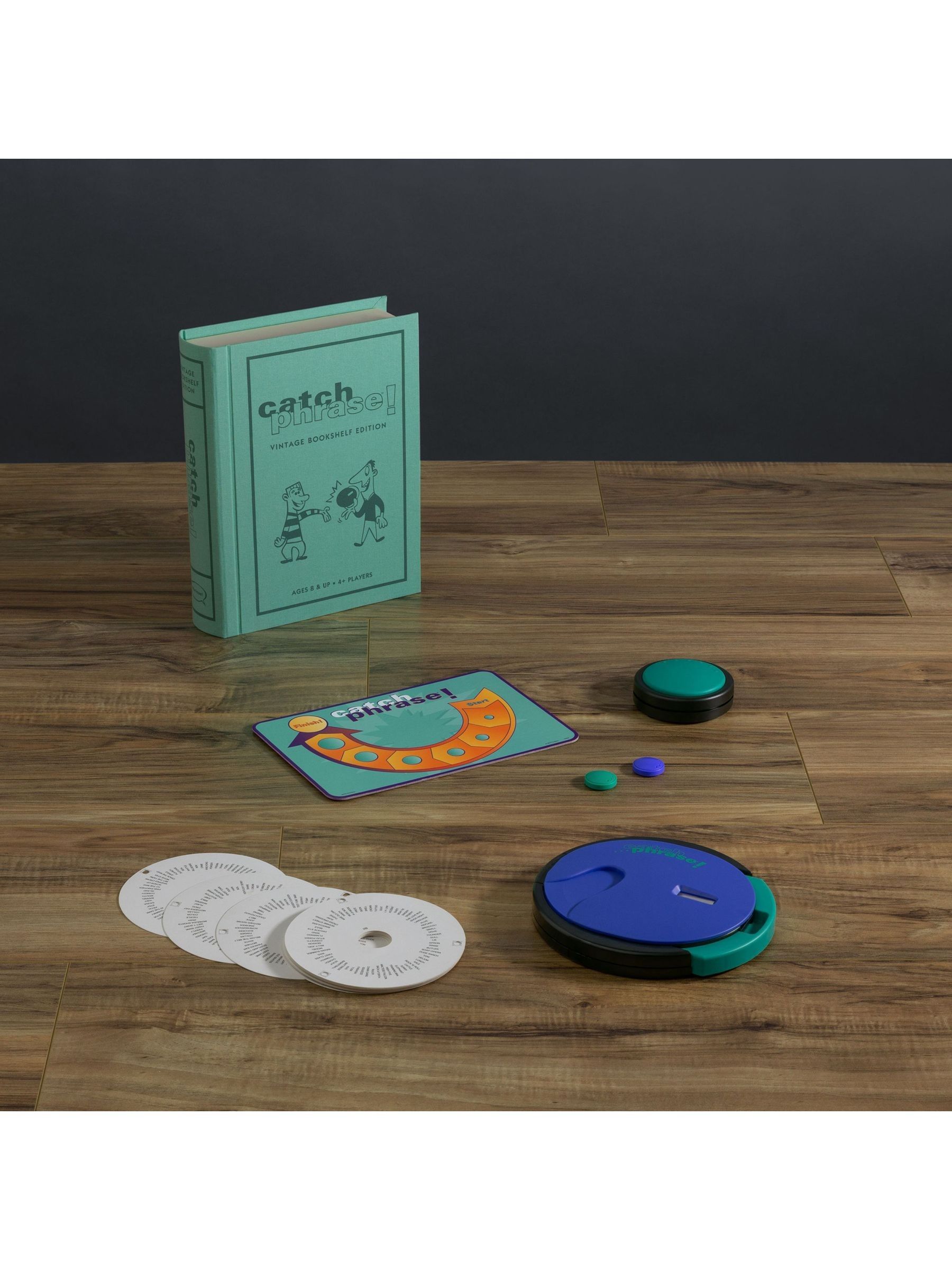 Buy WS Games Green Catch Phrase Vintage Bookshelf Board Game from the ...