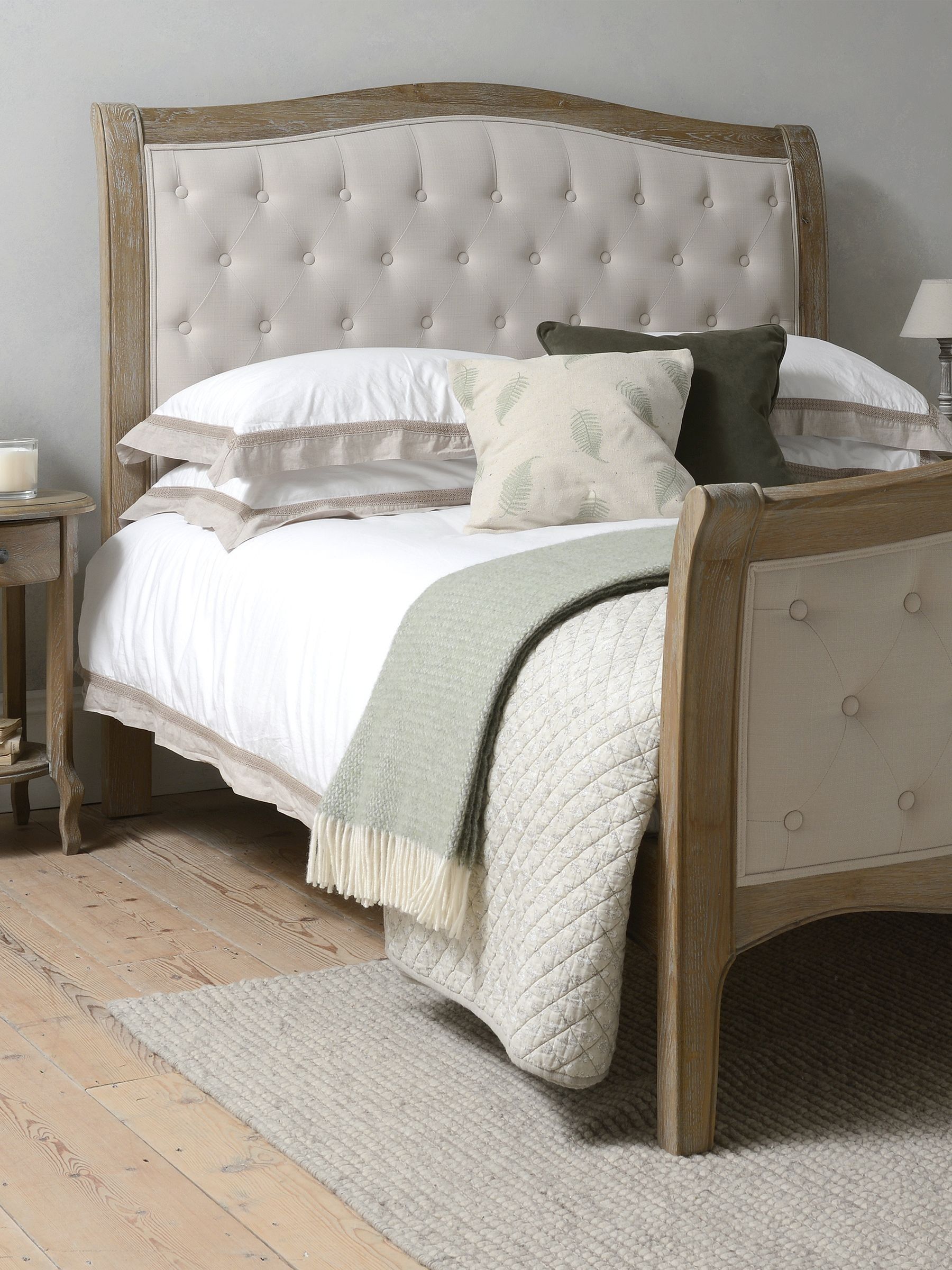 Buy Cotswold Company Natural Camille Bed from the Next UK online shop