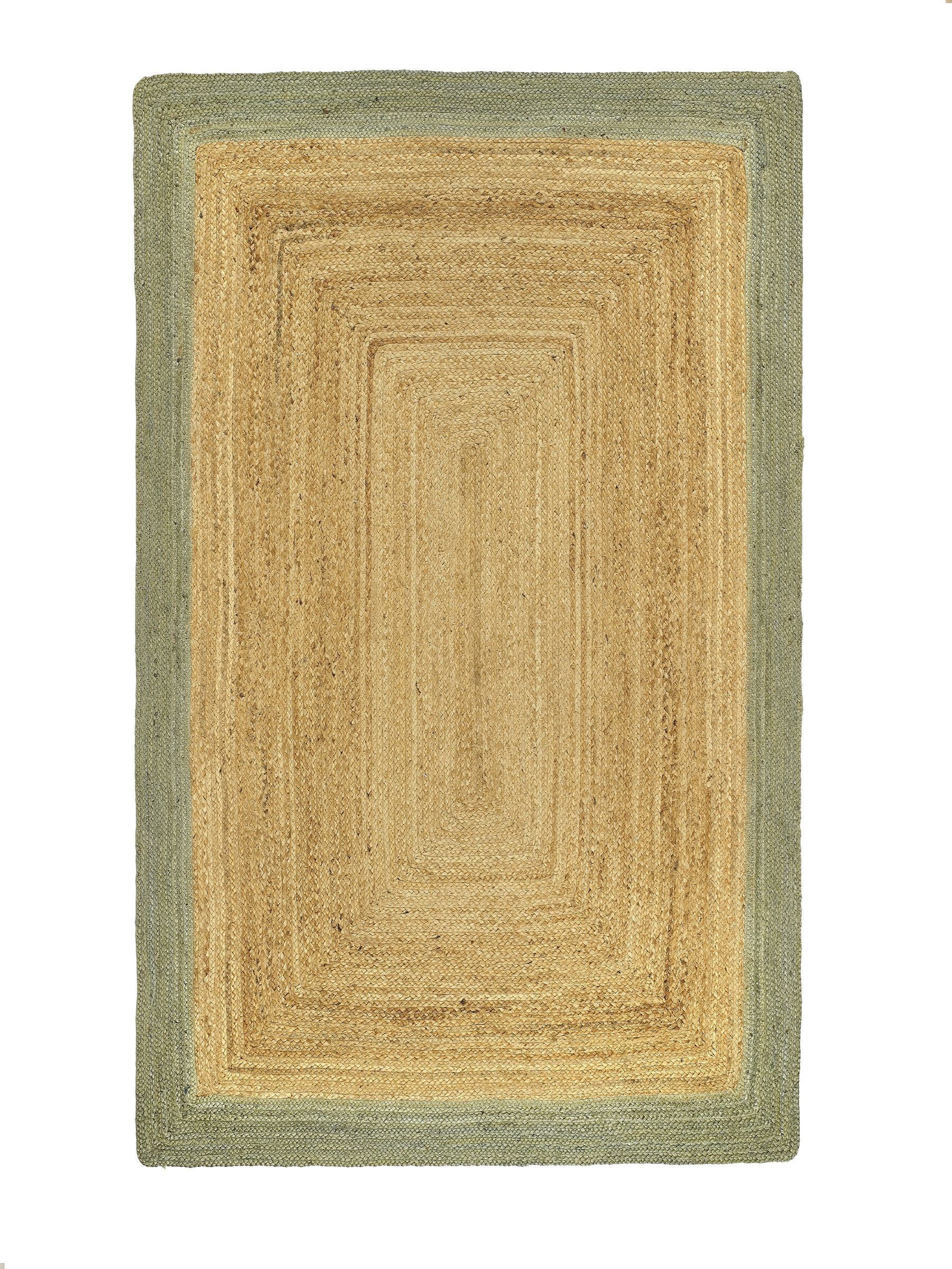 Buy Origin Rugs Green Jute Border Rug from the Next UK online shop