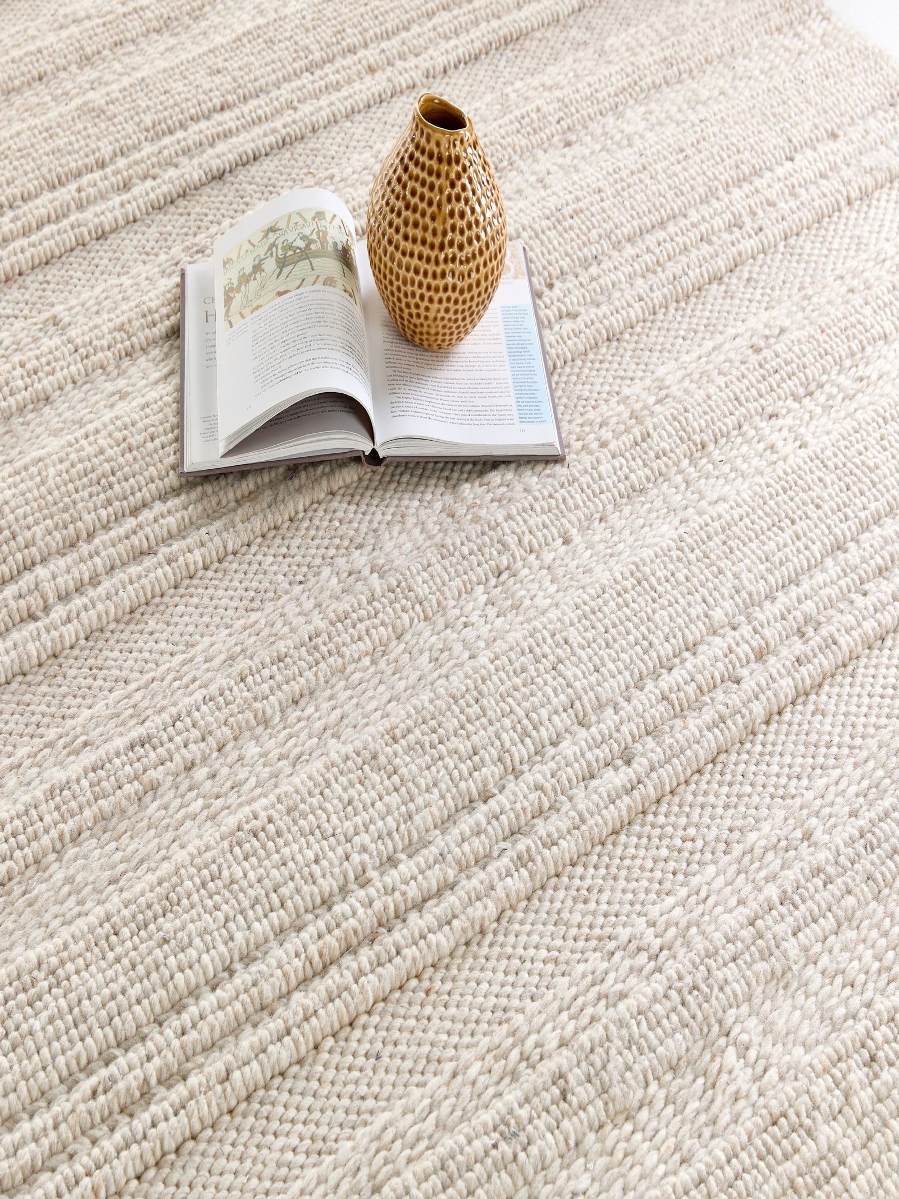 Buy Origin Rugs Cream Chunky Knit Runner from the Next UK online shop